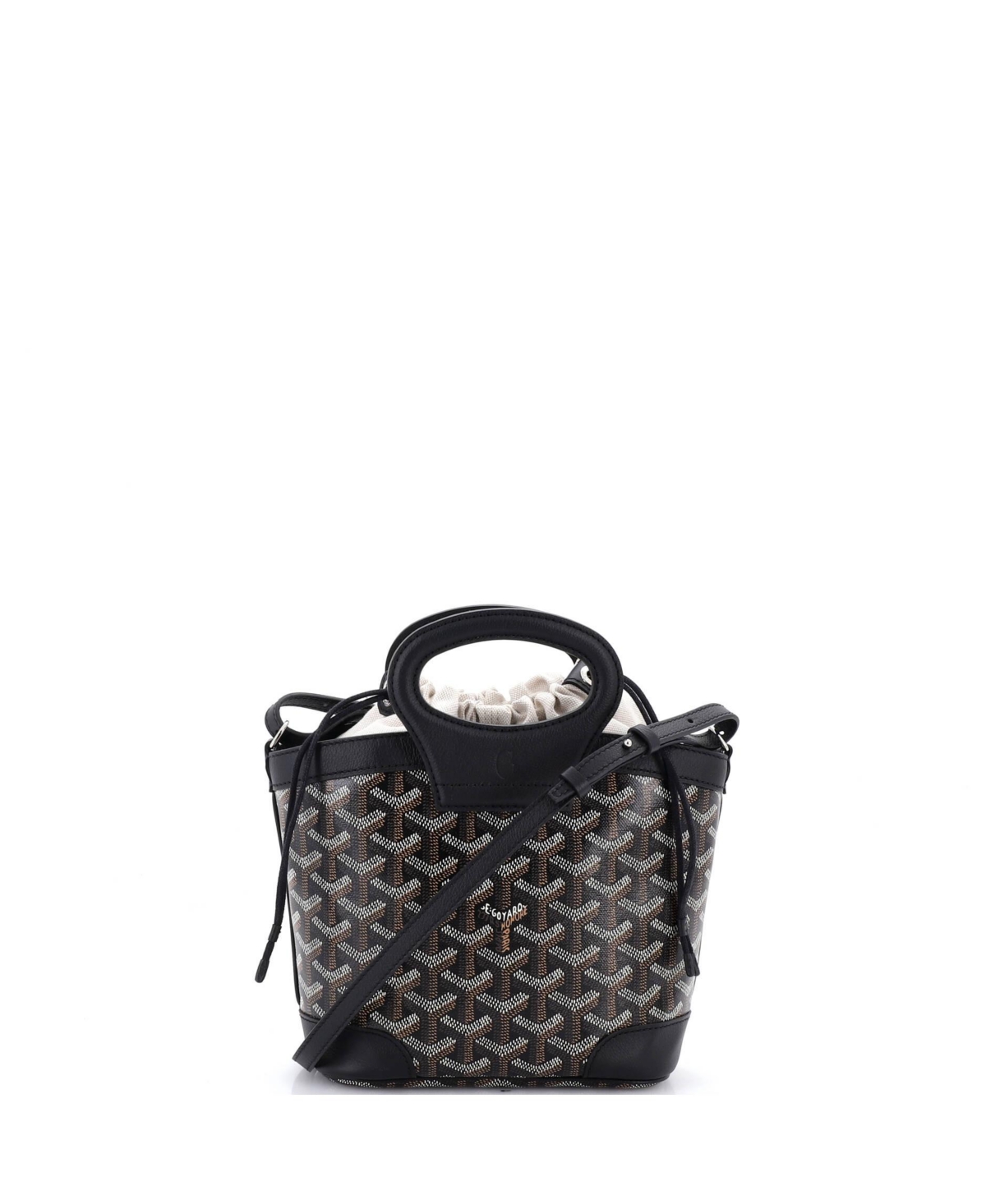 Click here for Pre-Owned Goyard Mini Beluga Bag Coated Canvas - B... prices