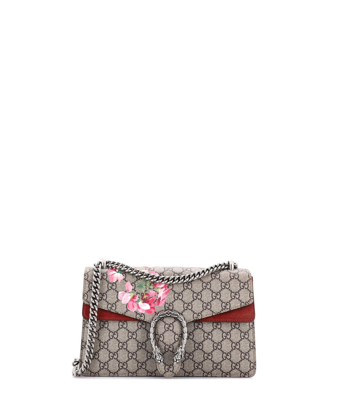 Click here for Pre-Owned Gucci Small Dionysus Bag Blooms Print Gg... prices