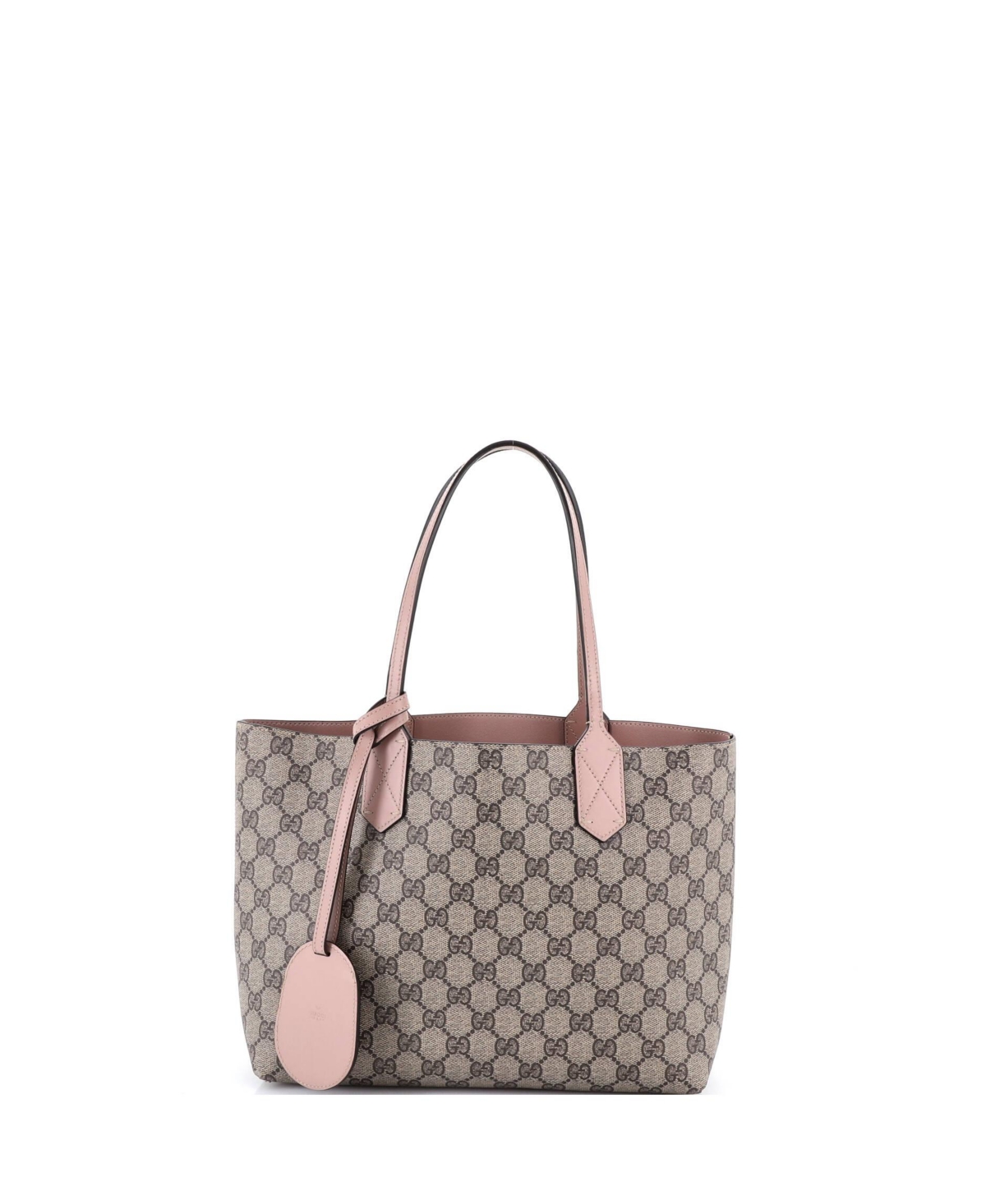 Click here for Pre-Owned Gucci Small Reversible Tote Gg Print Lea... prices