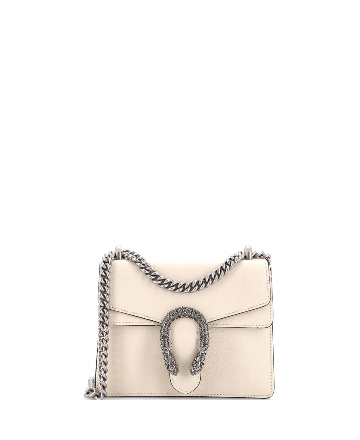 Click here for Pre-Owned Gucci Mini Dionysus Bag Leather - Natura... prices