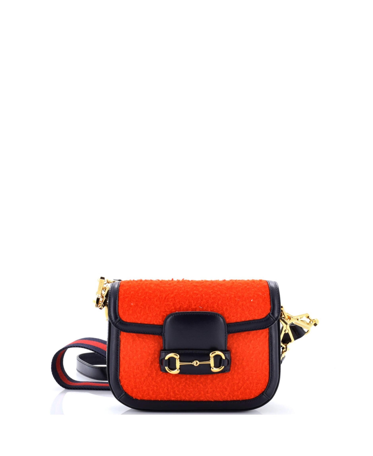 Click here for Pre-Owned Gucci Mini Horsebit 1955 Shoulder Bag Wo... prices