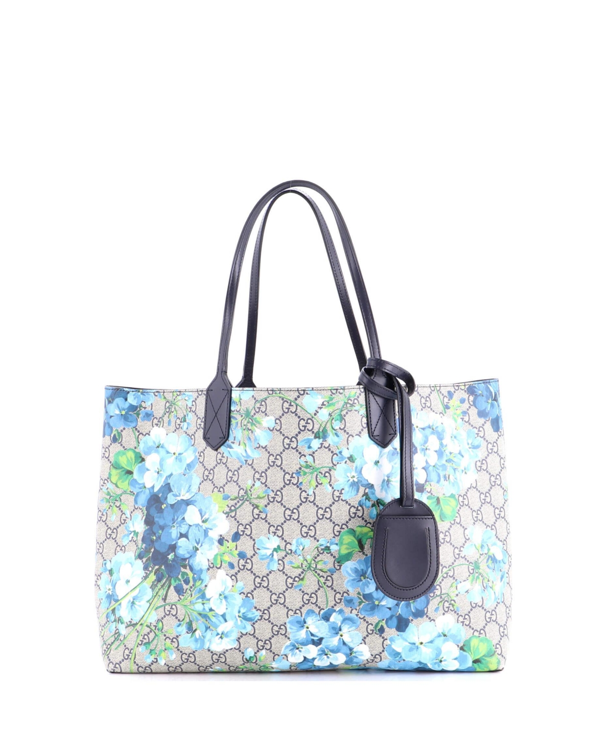 Click here for Pre-Owned Gucci Medium Reversible Tote Blooms Gg P... prices