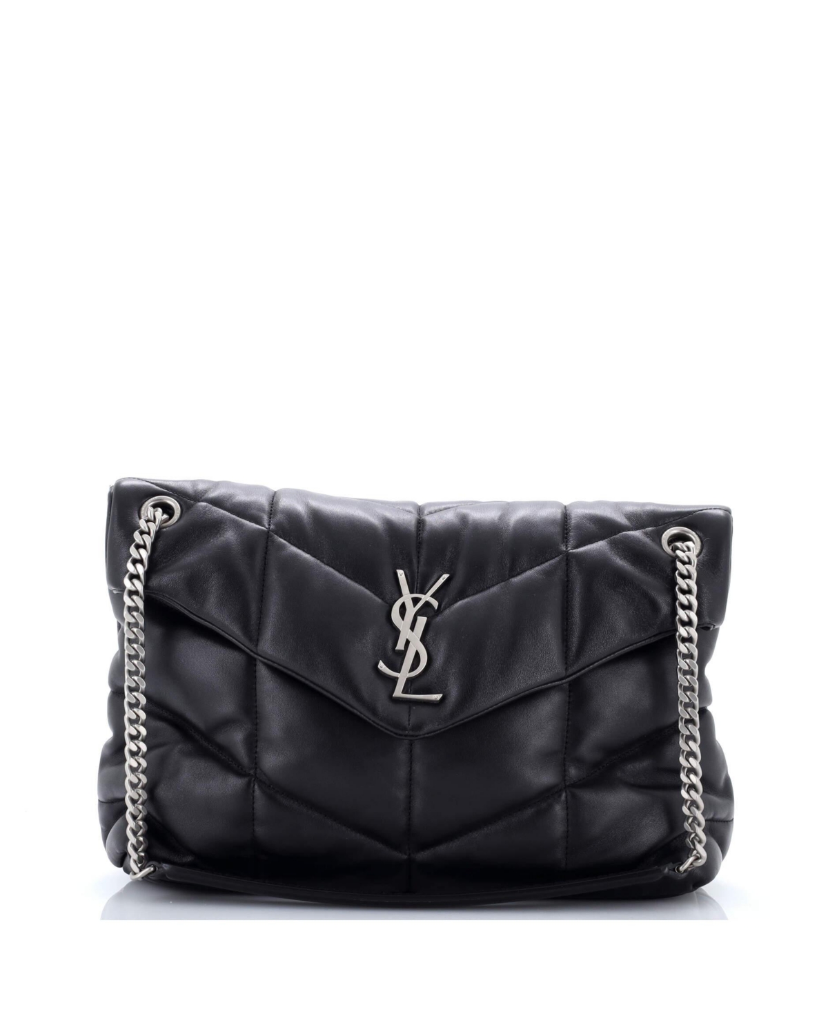 Click here for Pre-Owned Saint Laurent Medium Loulou Puffer Shoul... prices