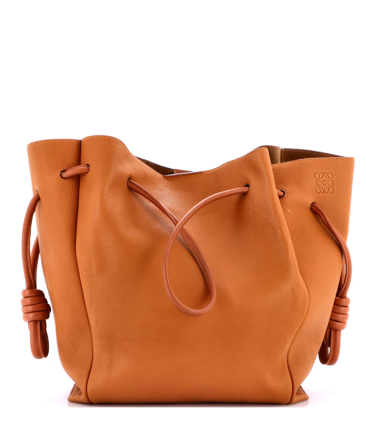 Click here for Pre-Owned Loewe Large Flamenco Knot Tote Leather -... prices