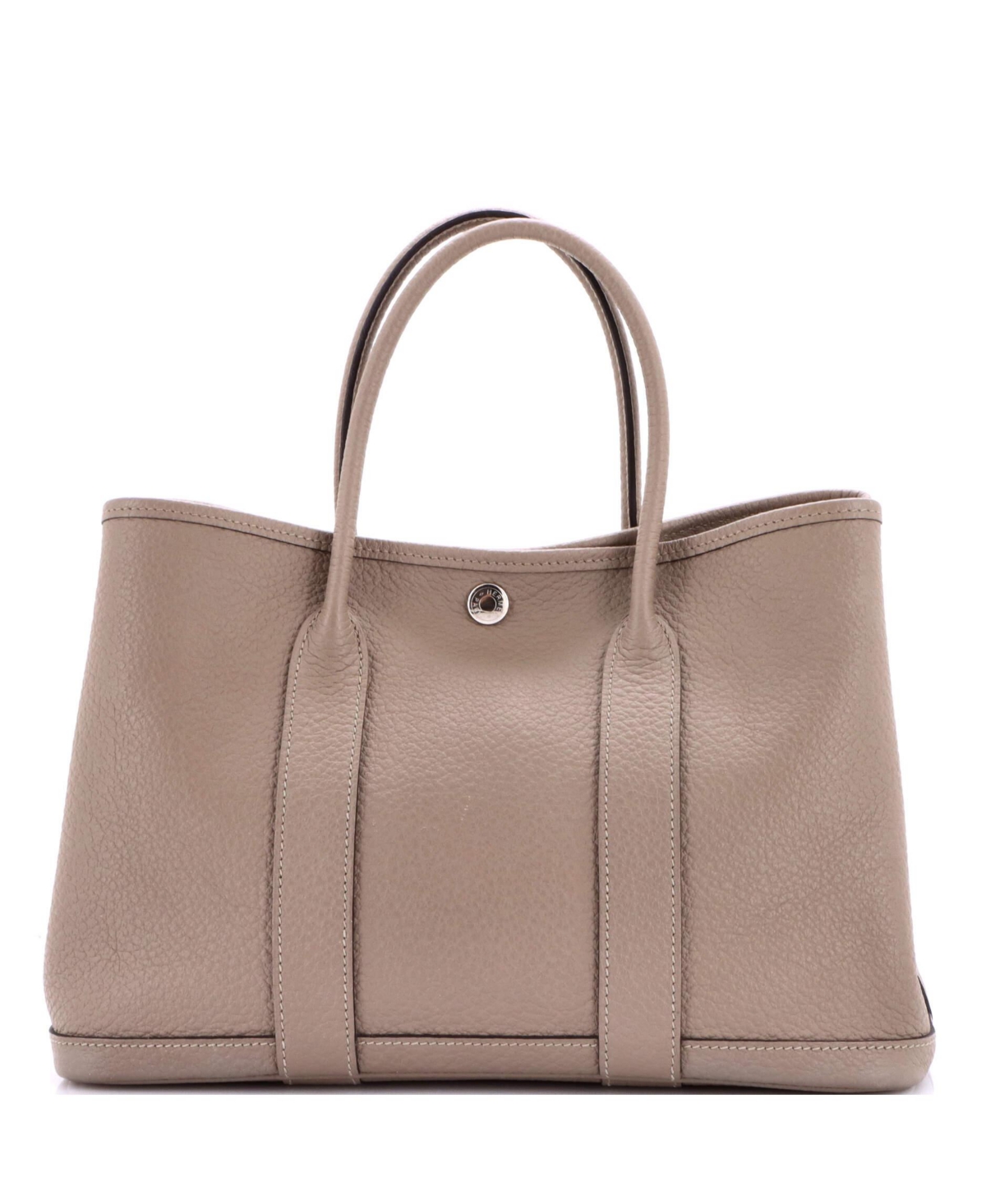 Click here for Pre-Owned HERMES 30 Garden Party Tote Leather - Gr... prices