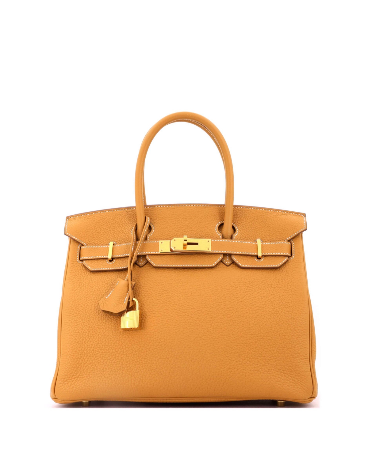 Click here for Pre-Owned HERMES Birkin 30 Handbag Brown Togo with... prices
