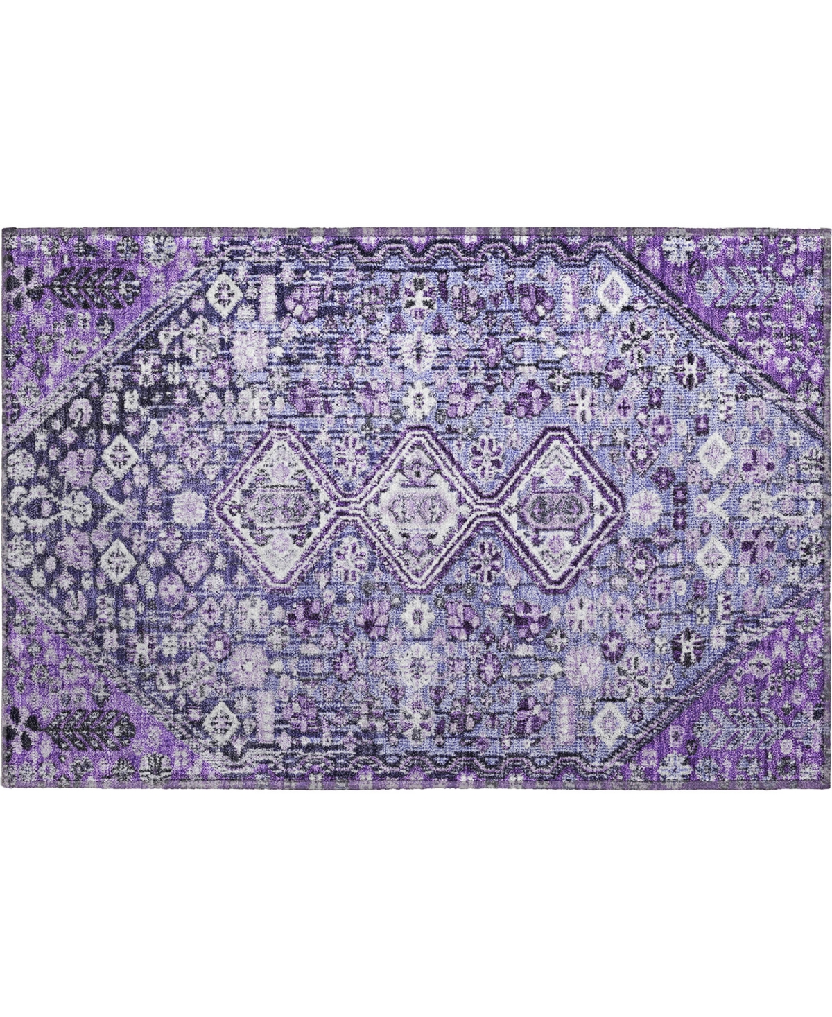 Click here for Addison Mayfield AMF1834 18 x 26 Area Rug - Purple prices