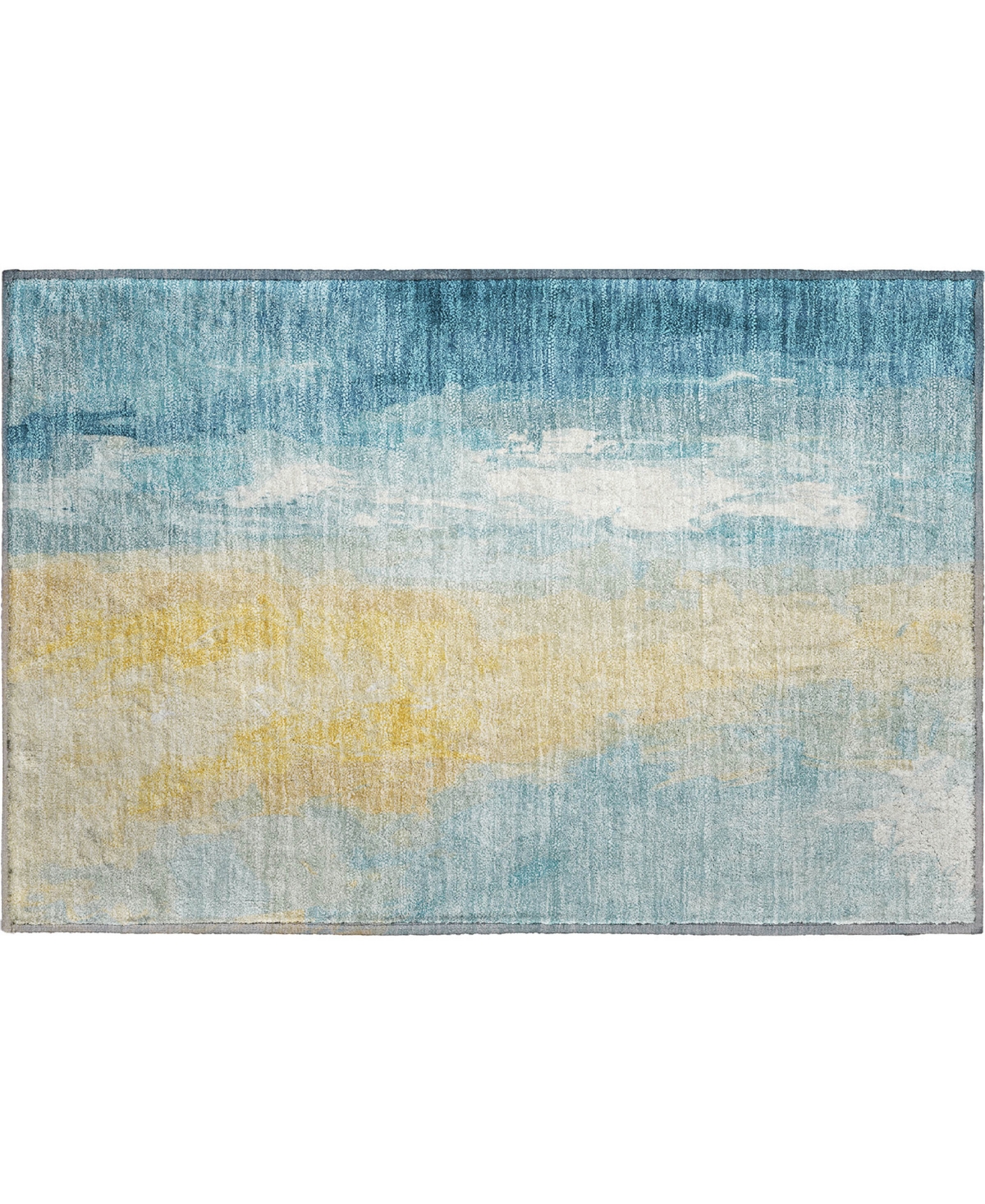 Click here for Addison Mayfield AMF1844 18 x 26 Area Rug - Teal prices