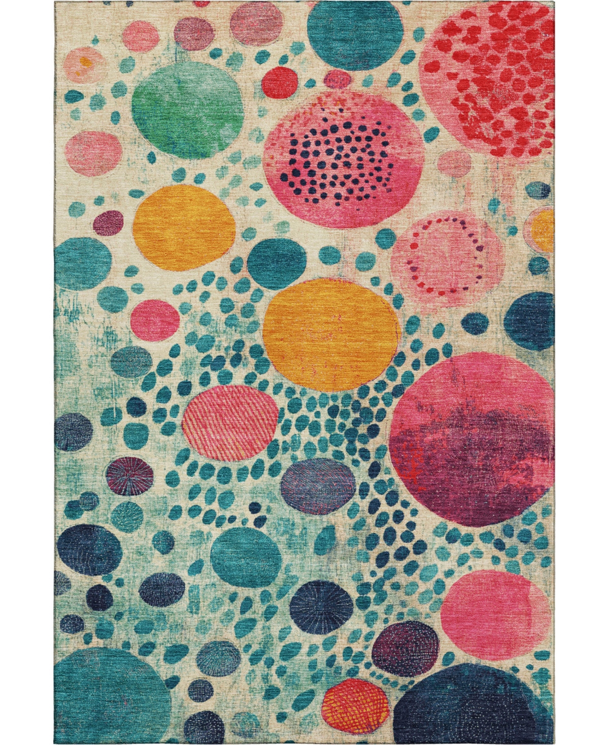 Click here for Addison Mayfield AMF1895 3 x 5 Area Rug - Teal prices