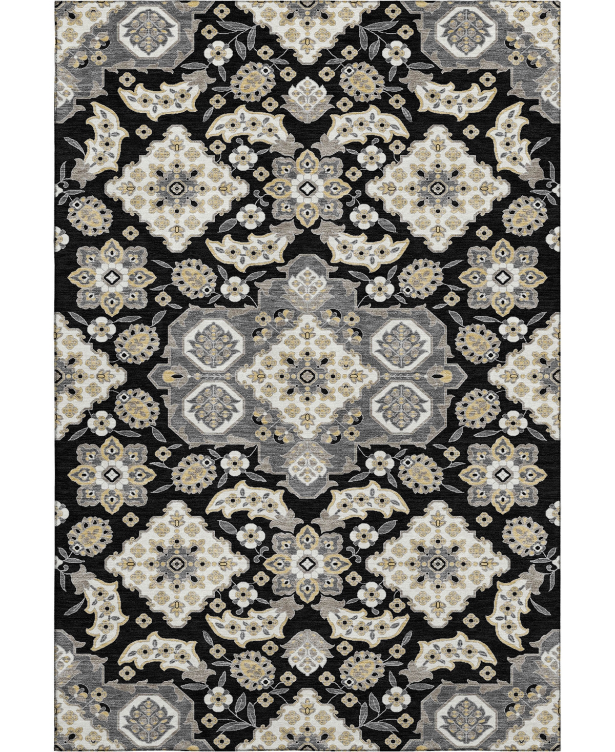 Click here for Addison Mayfield AMF1853 3 x 5 Area Rug - Black prices
