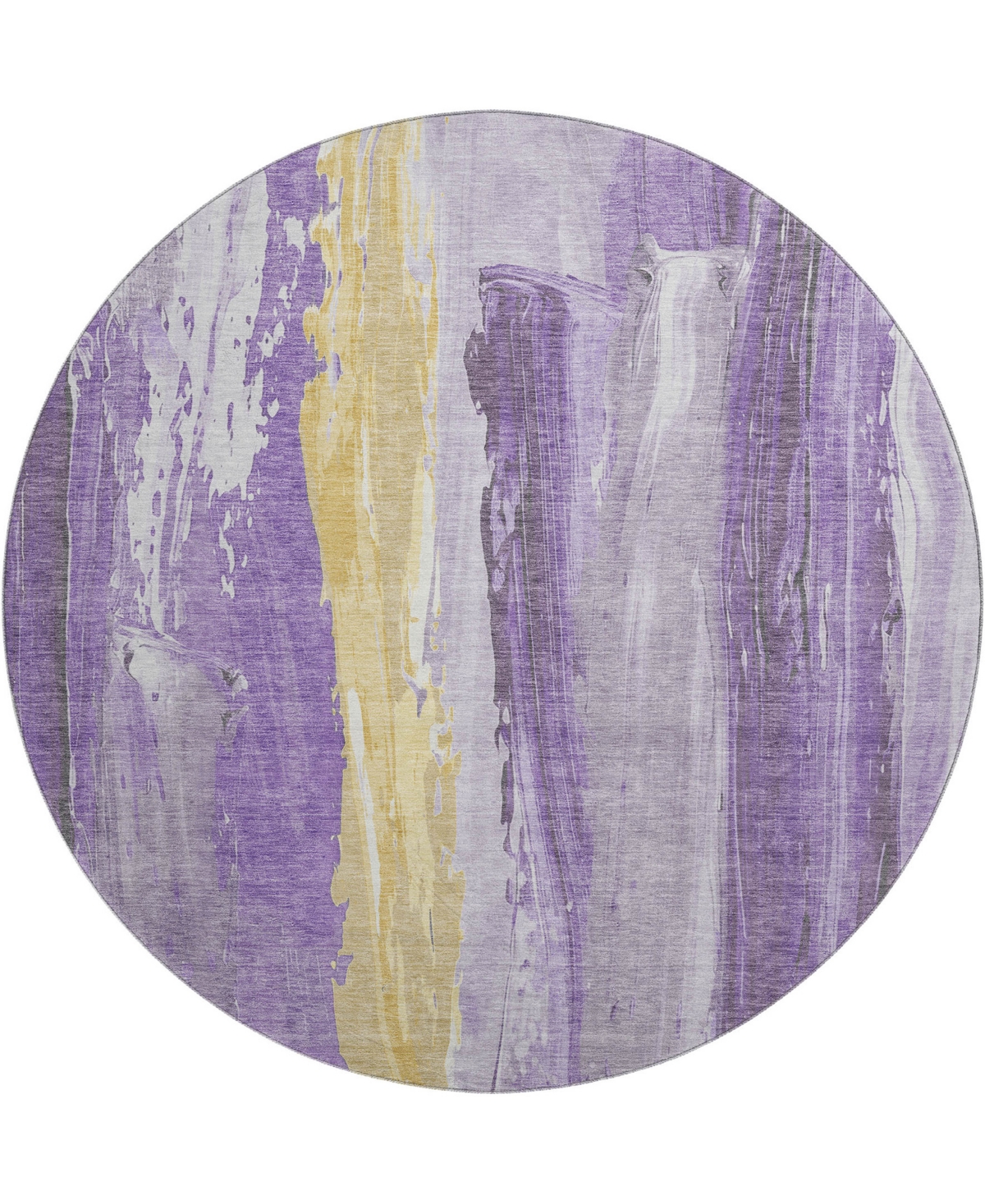 Click here for Addison Mayfield AMF1845 8 x 8 Round Area Rug - Pu... prices