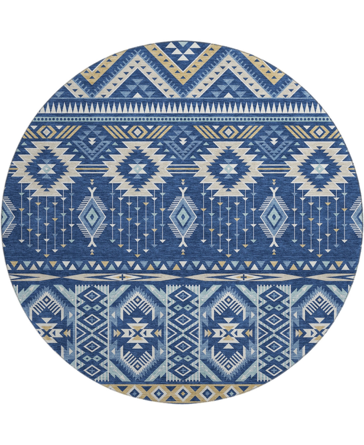 Click here for Addison Mayfield AMF1851 8 x 8 Round Area Rug - Na... prices
