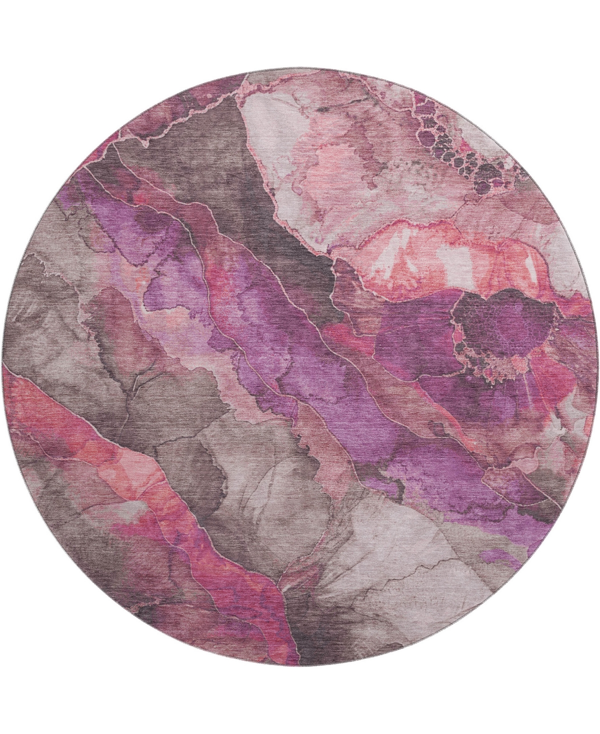 Click here for Addison Mayfield AMF1864 8 x 8 Round Area Rug - Bl... prices