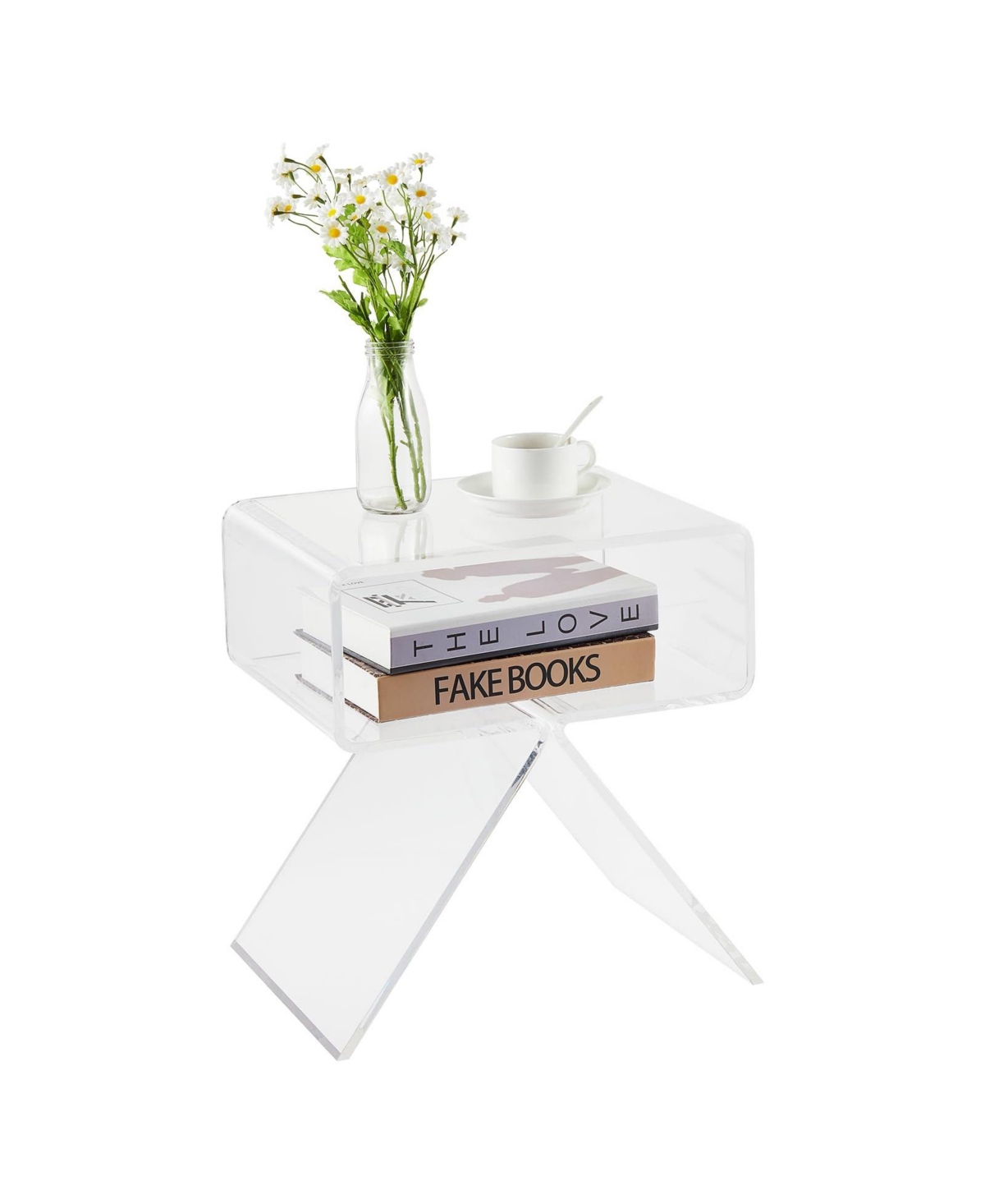 Click here for gaomon 17.7 Clear Acrylic Side Table (Living Room/... prices