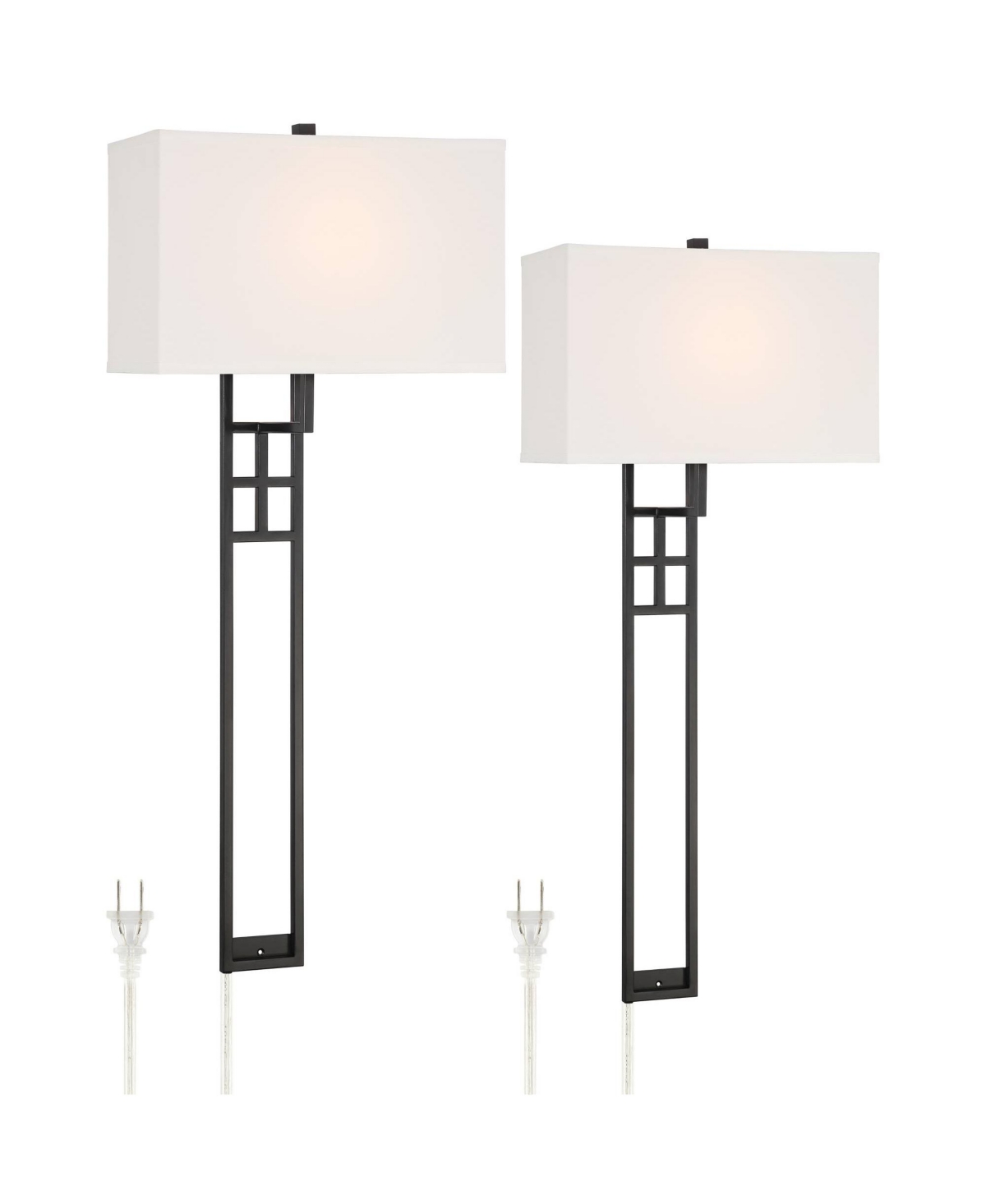 Click here for Possini Euro Design Ventano Modern Wall Lamps Set... prices