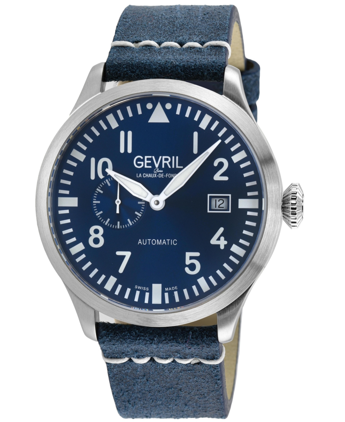 Click here for Gevril Mens Vaughn Swiss Automatic Italian Leather... prices
