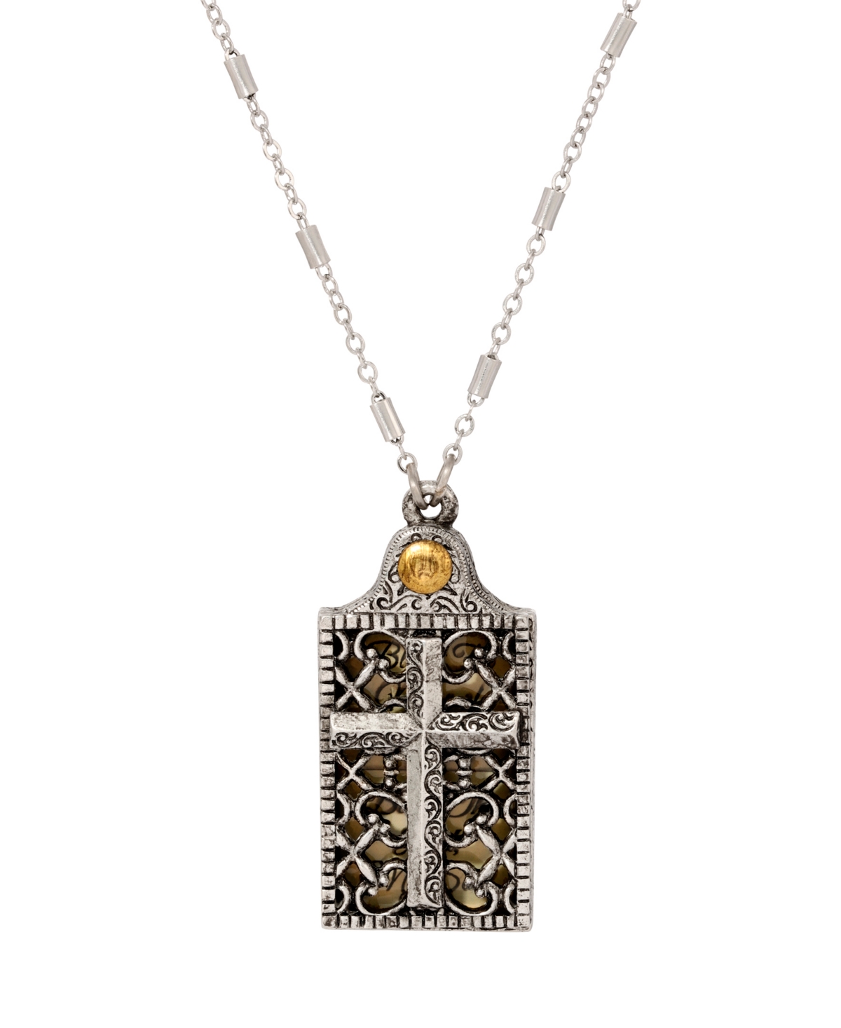 Click here for Symbols of Faith Silver Tone Bless The Name. Recta... prices