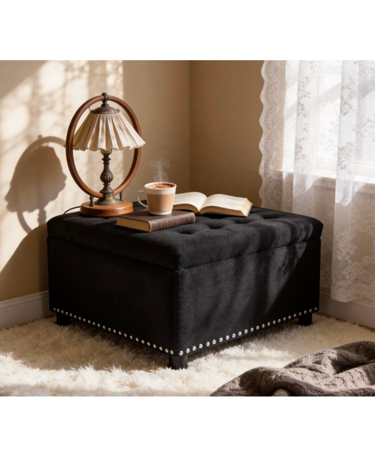 Click here for Streamdale Furniture Tufted Storage Ottoman with N... prices