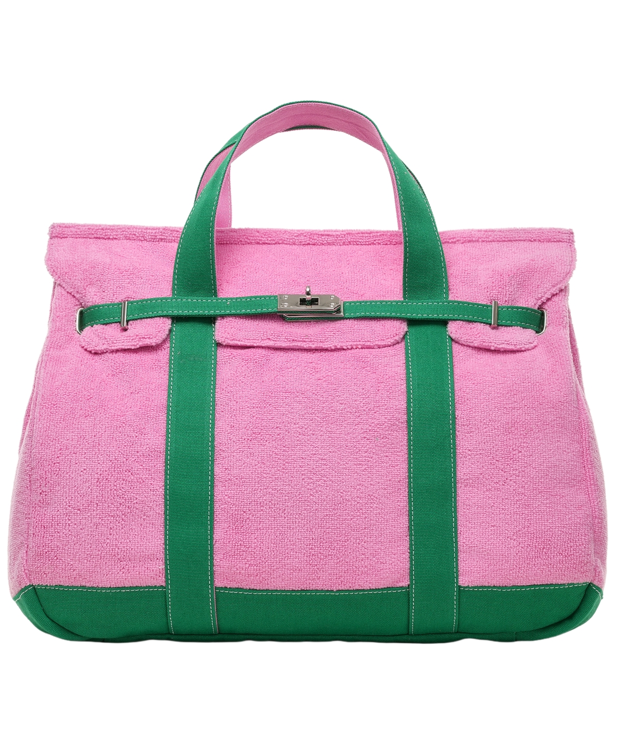 Click here for Sunwin Madaket Terry and Cotton Canvas Large Tote... prices