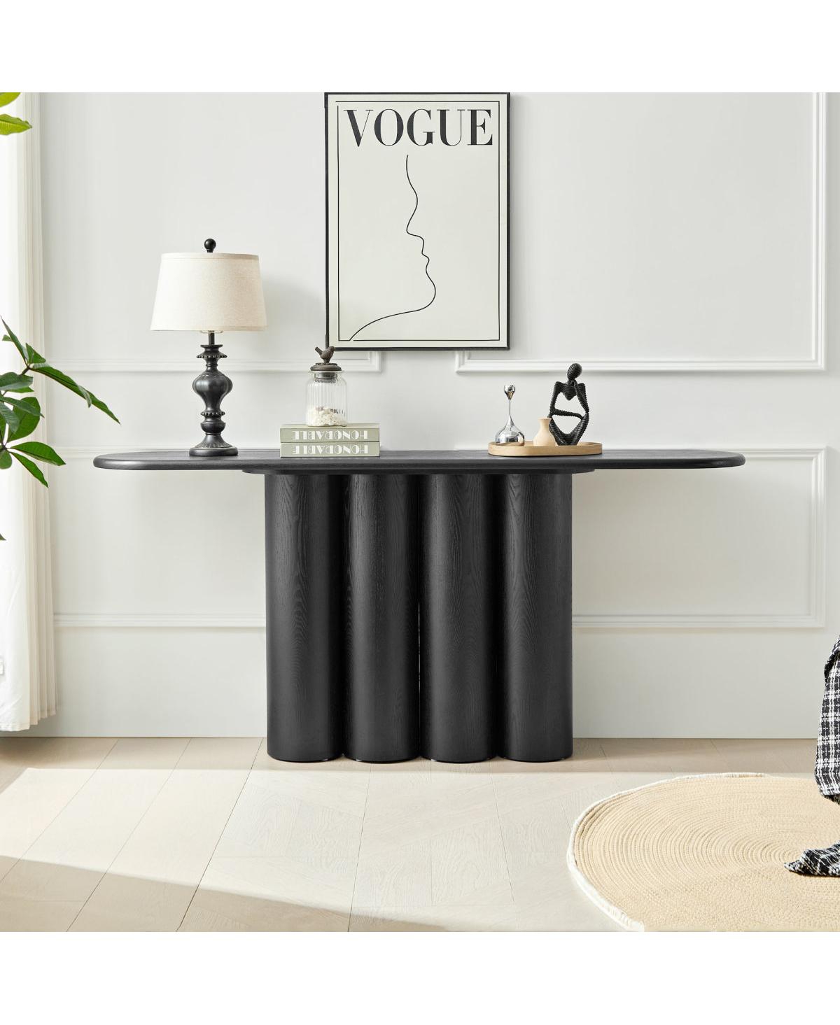 Click here for Streamdale Furniture Modern Console Table with Cyl... prices