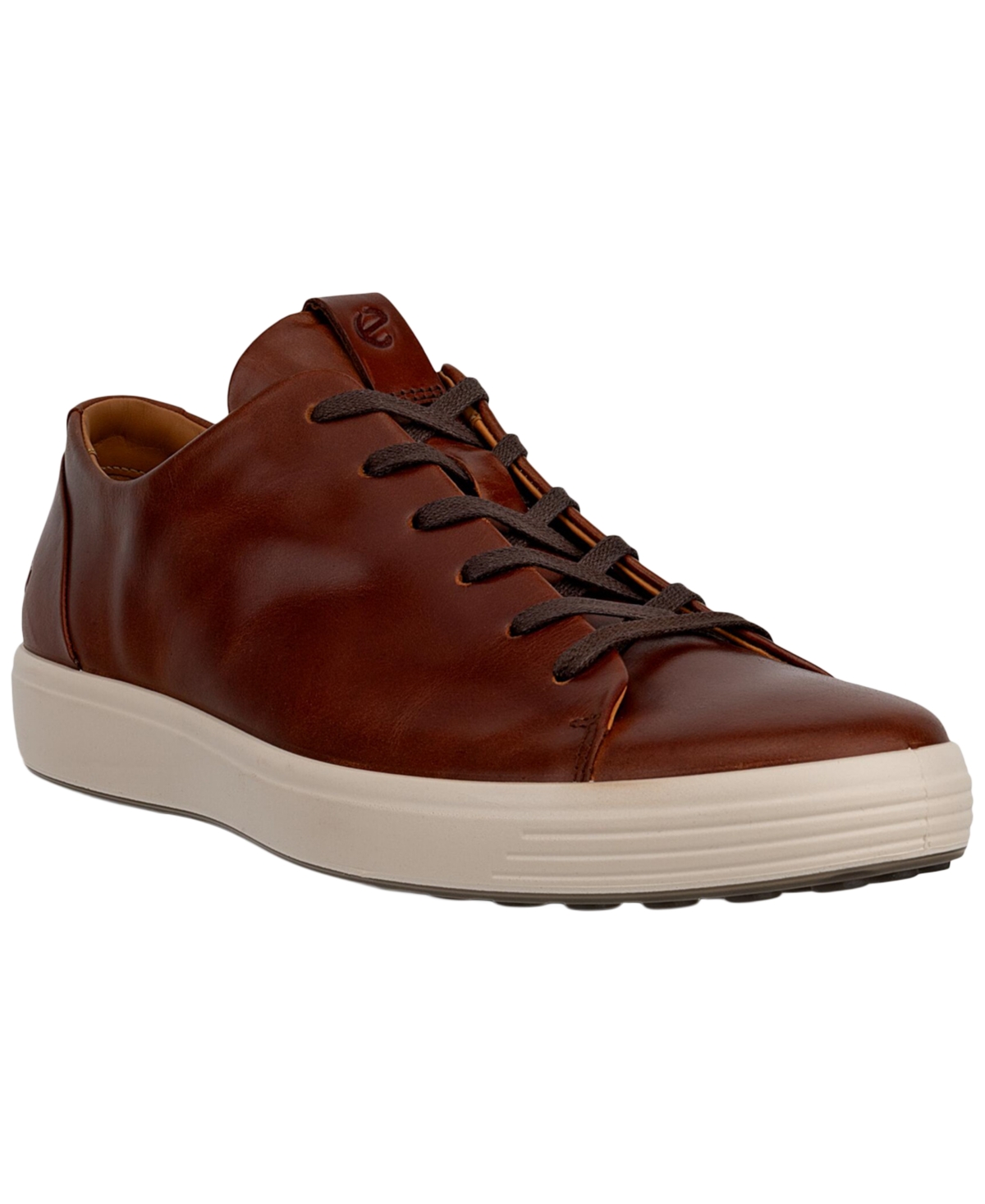 Click here for Ecco Mens Soft 7 Premier Sneaker - Cognac prices