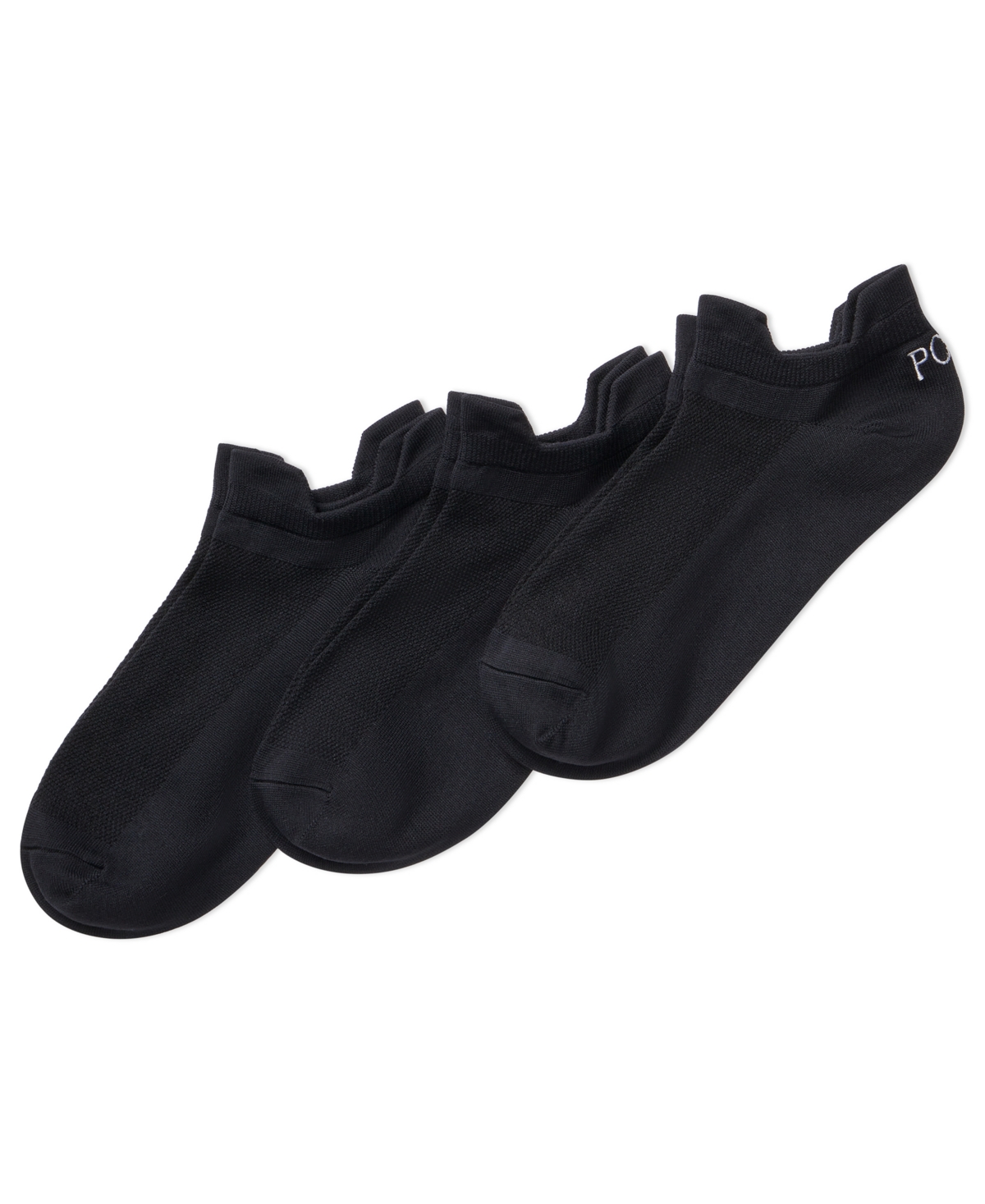 Click here for Lauren Ralph Lauren Womens Double Tab No Show Sock... prices