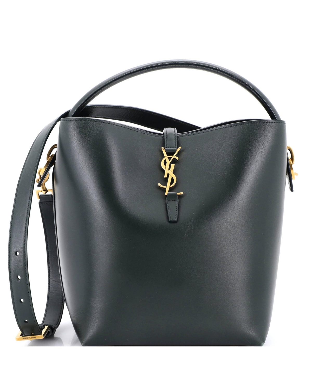 Click here for Pre-Owned Saint Laurent Le 37 Bucket Bag Leather -... prices