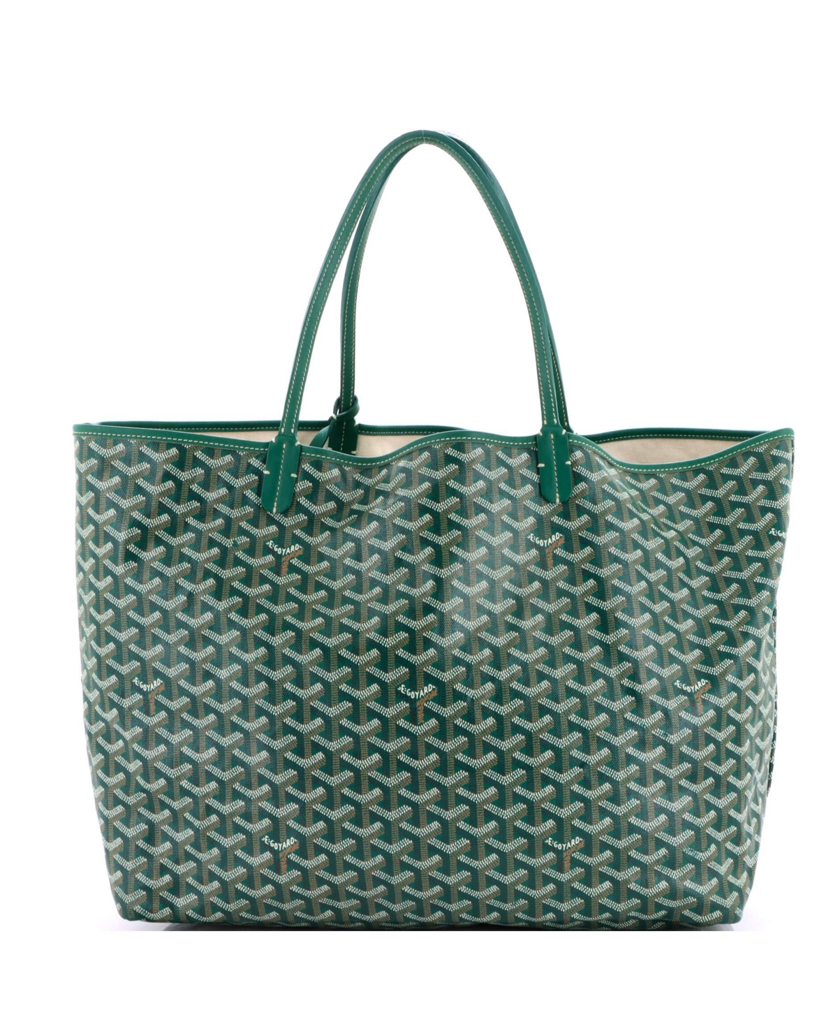 Click here for Pre-Owned Goyard Gm Saint Louis Tote Claire Voie C... prices