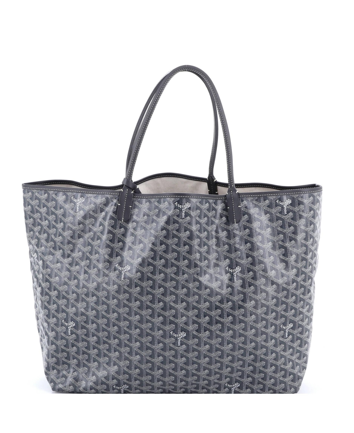 Click here for Pre-Owned Goyard Gm Saint Louis Tote Coated Canvas... prices