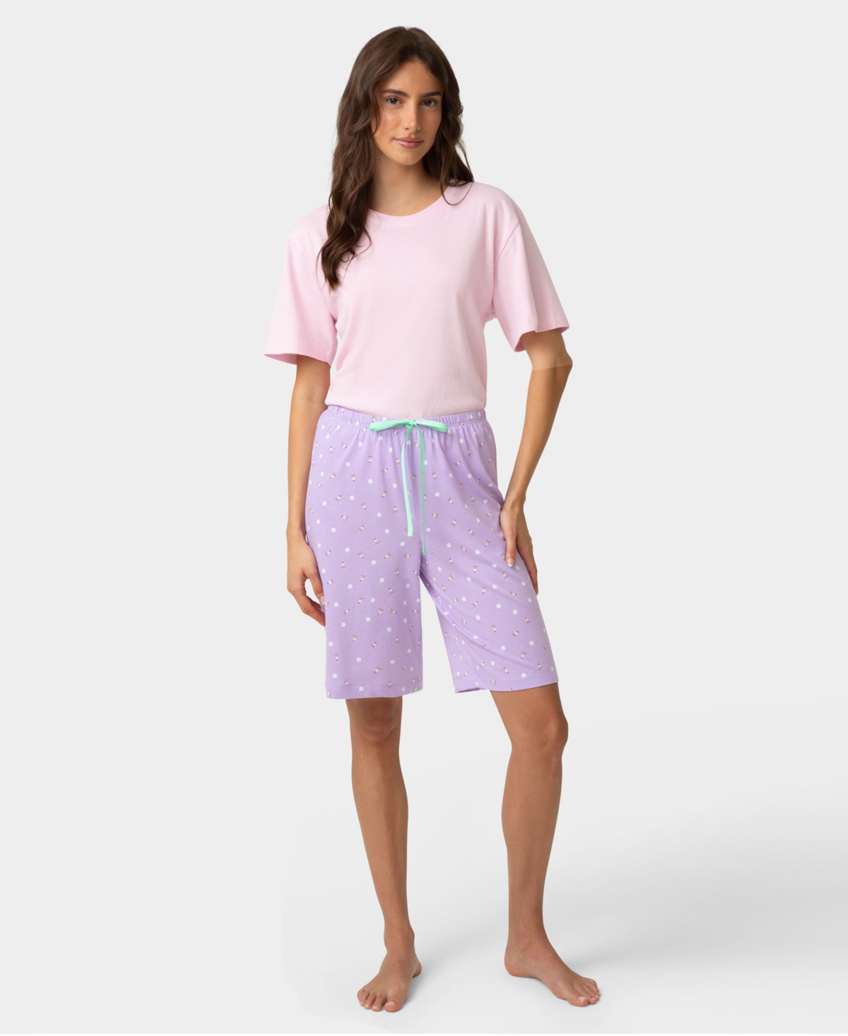 Click here for Hue Womens Chalk Dot Pj Bermuda - Birdies After Br... prices