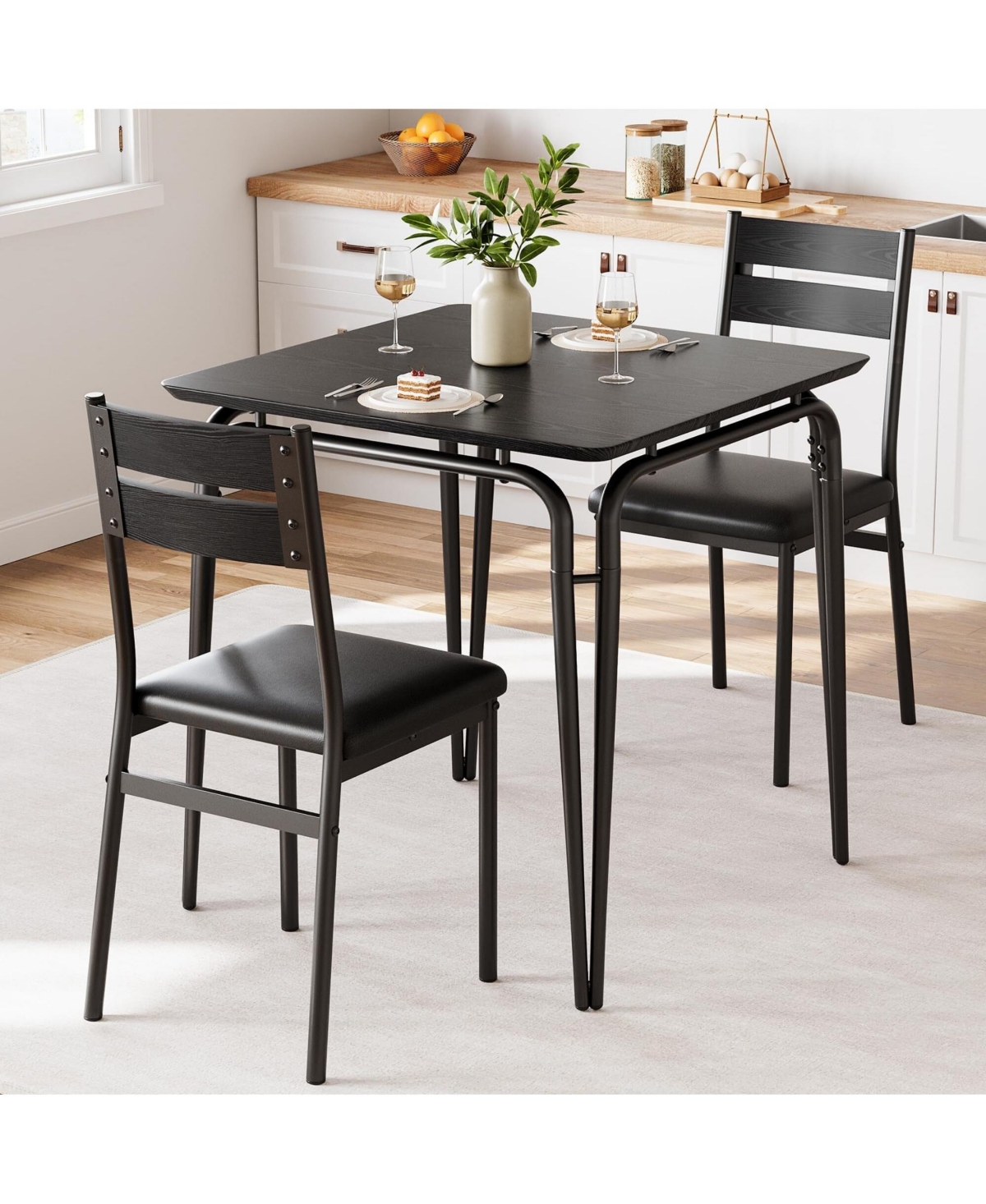 Click here for gaomon 2 Person Space Saving Square Dining Table -... prices