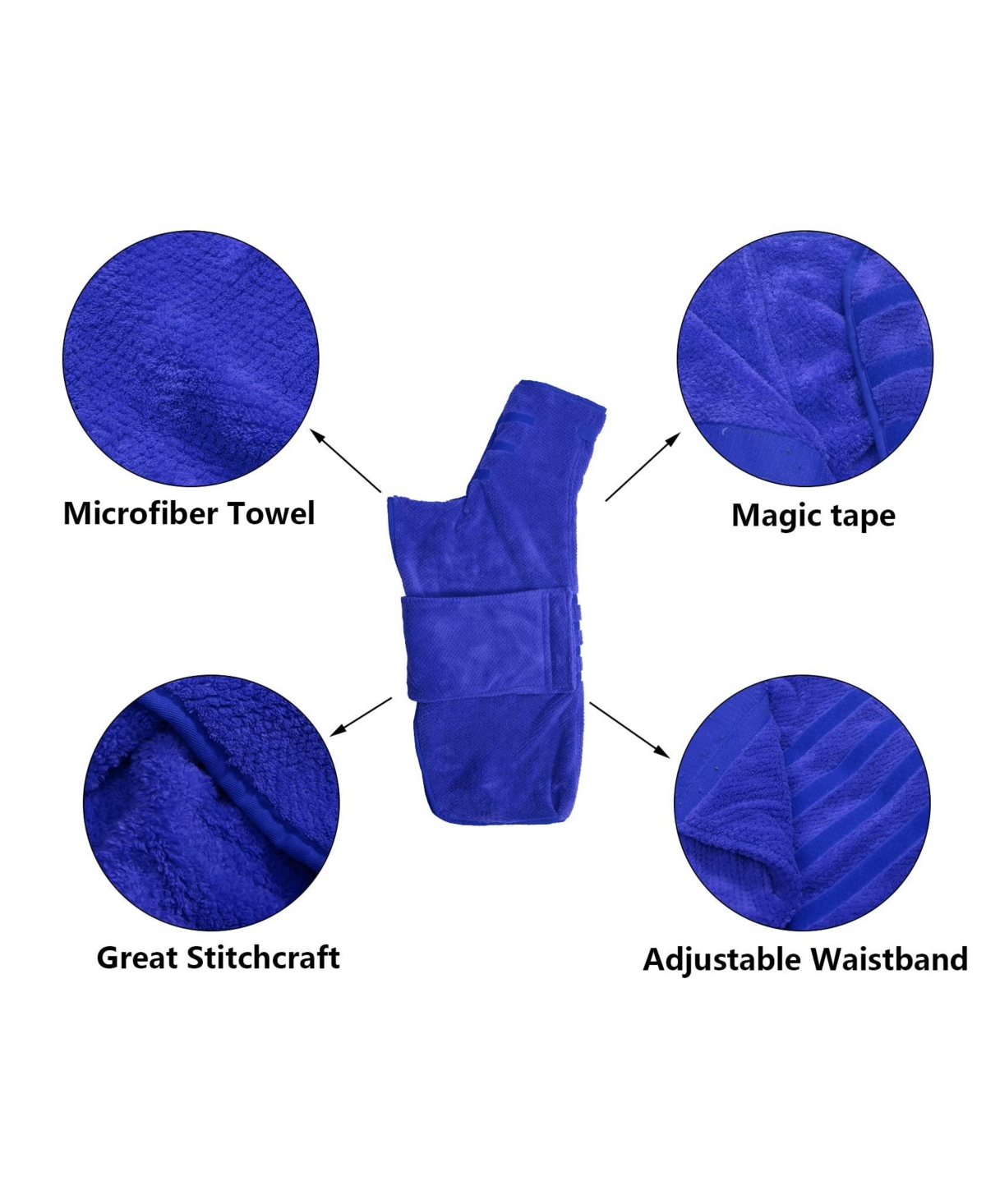 Click here for Aronkl Microfiber Super Absorbent Dog Drying Coat... prices