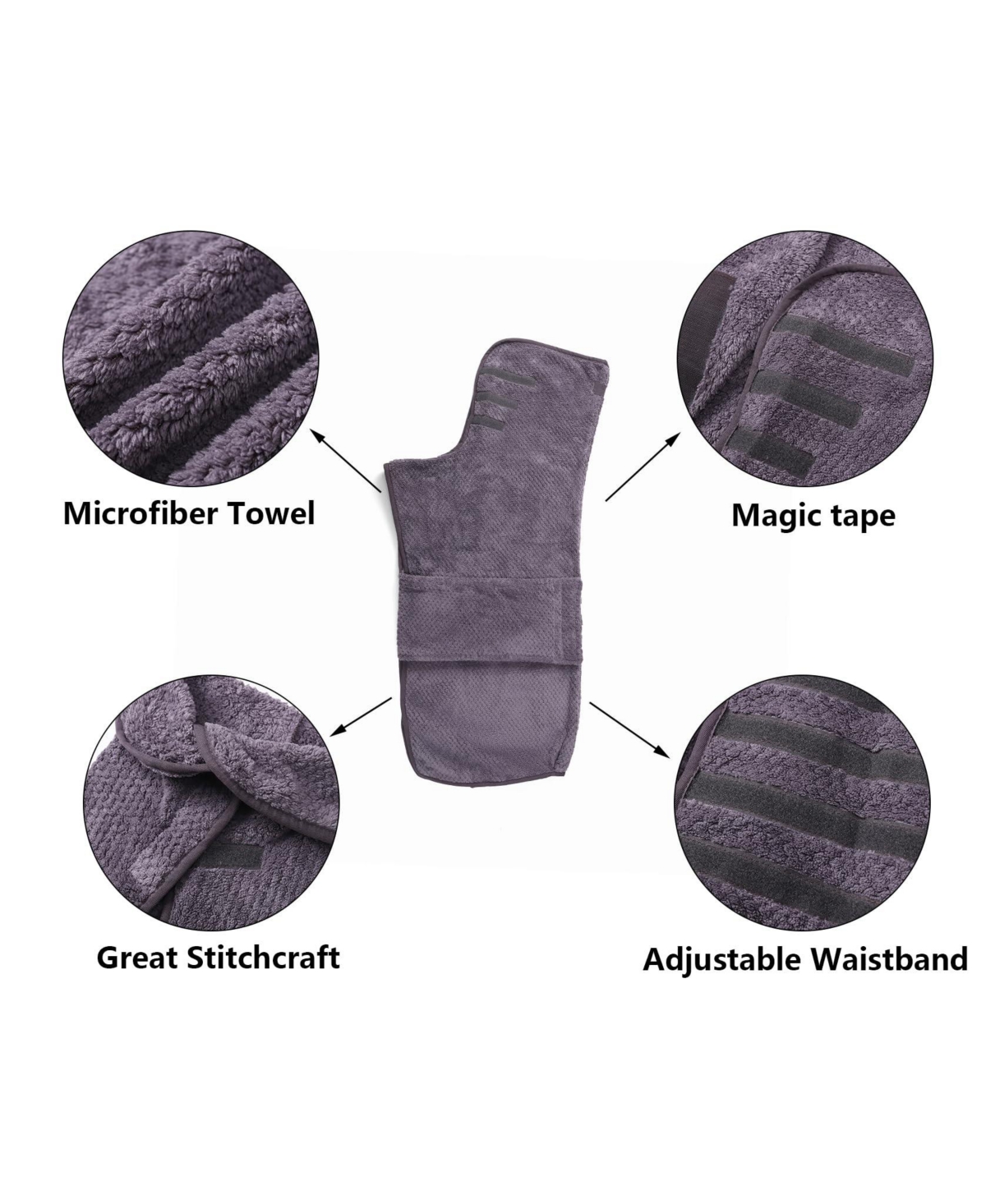 Click here for Aronkl Microfiber Super-Absorbent Dog Drying Coat... prices