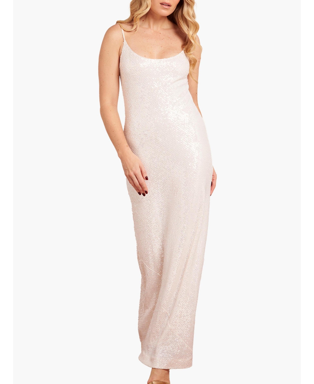 Click here for Needle & Thread Womens Yvonne Sequin Cami Gown - C... prices