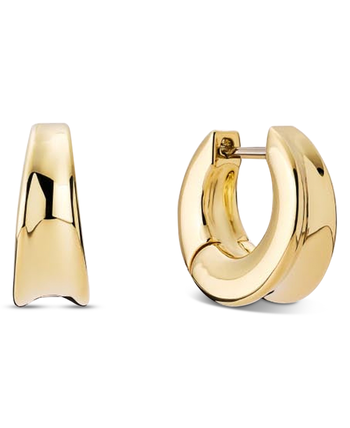 Click here for Ana Luisa Wade Gold-Plated Mini Huggie Hoop Earrin... prices