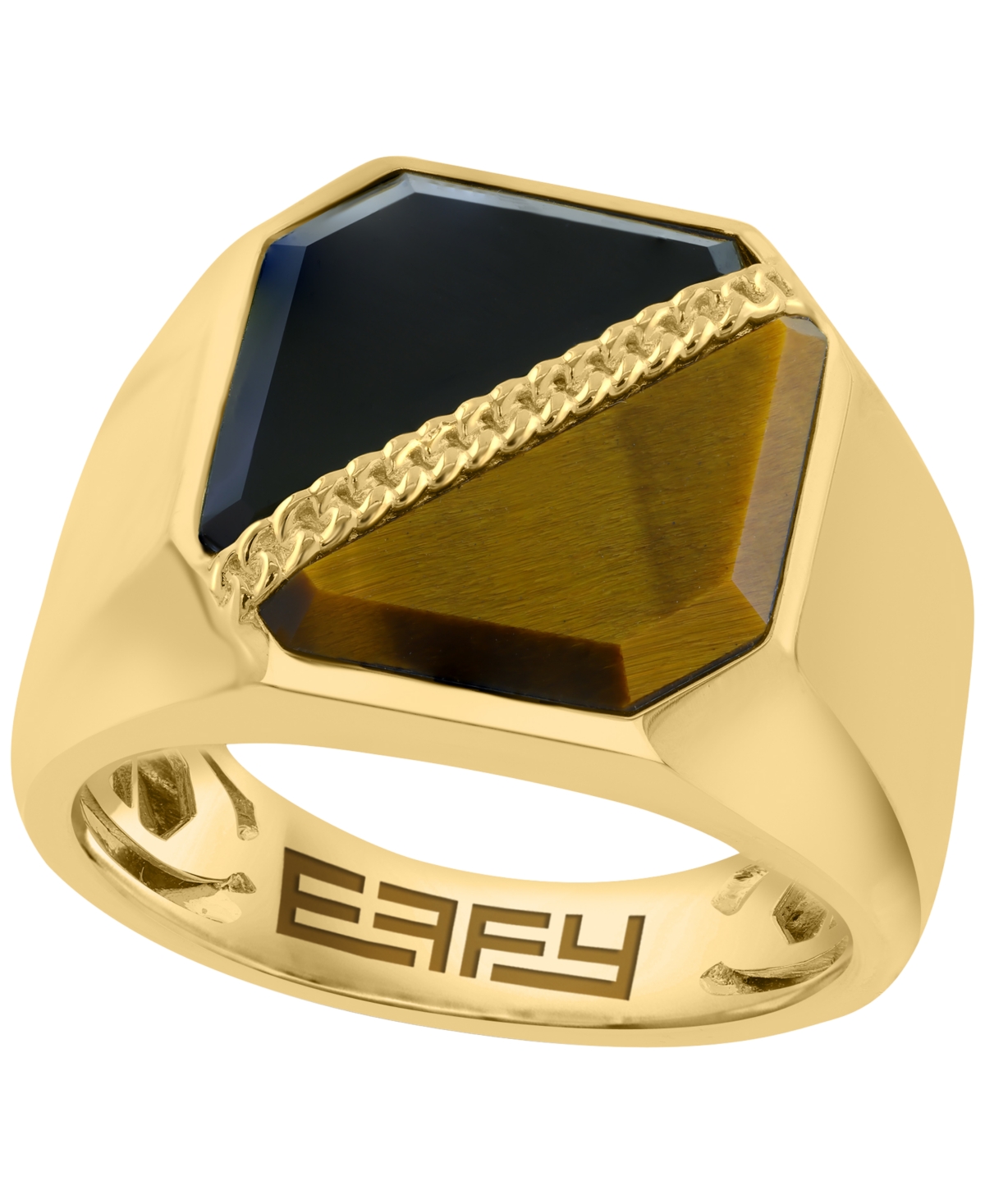 Click here for Effy Collection Onyx and Tigers Eye Ring (1-7/8 ct... prices
