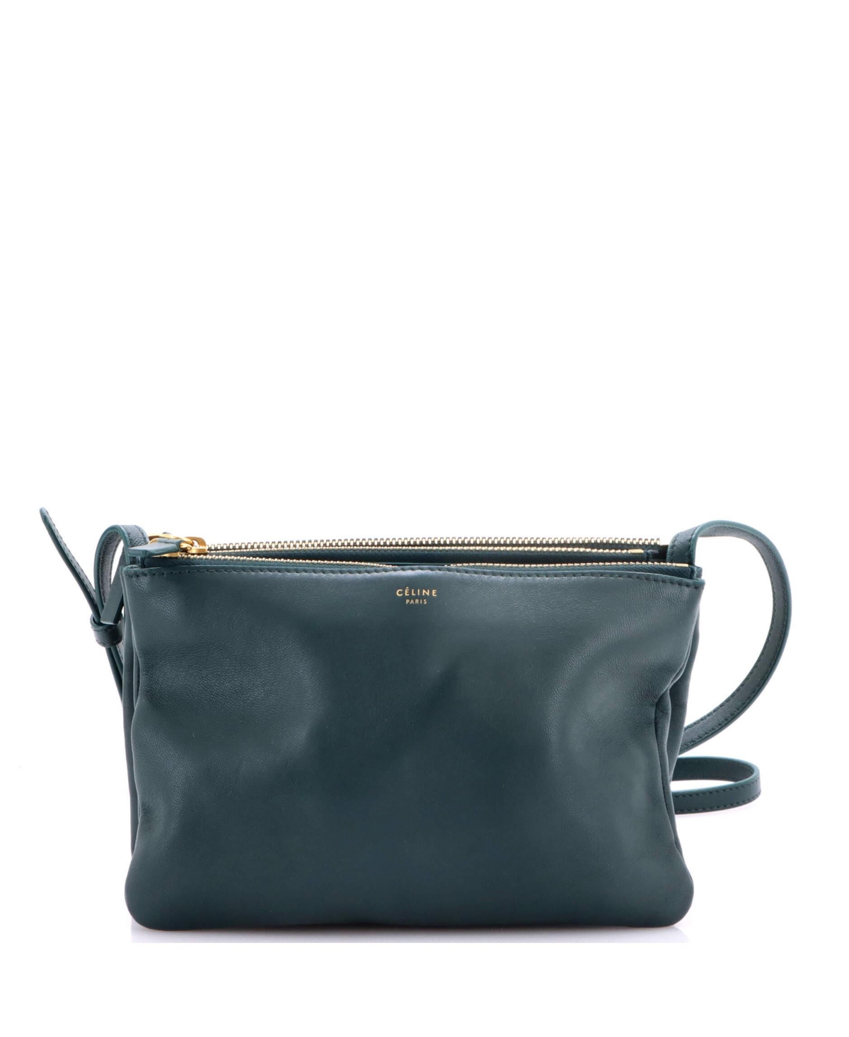 Click here for Pre-Owned Celine Small Trio Crossbody Bag Leather... prices
