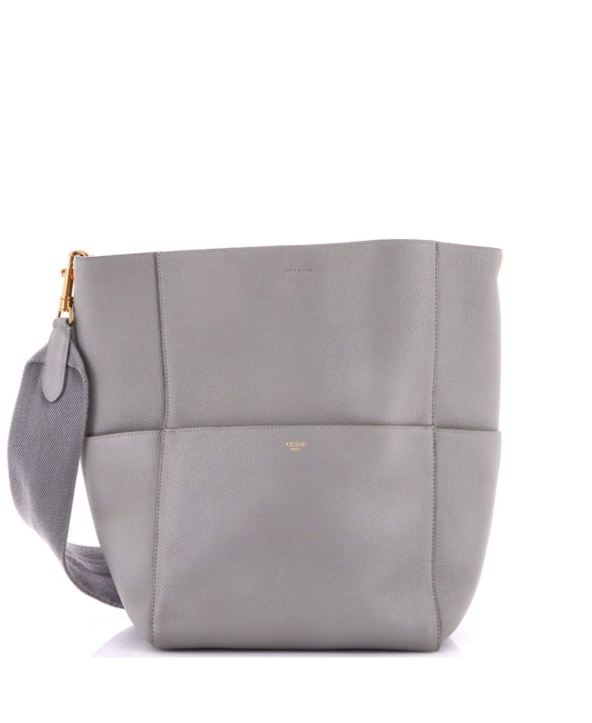 Click here for Pre-Owned Celine Large Sangle Seau Bag Calfskin -... prices
