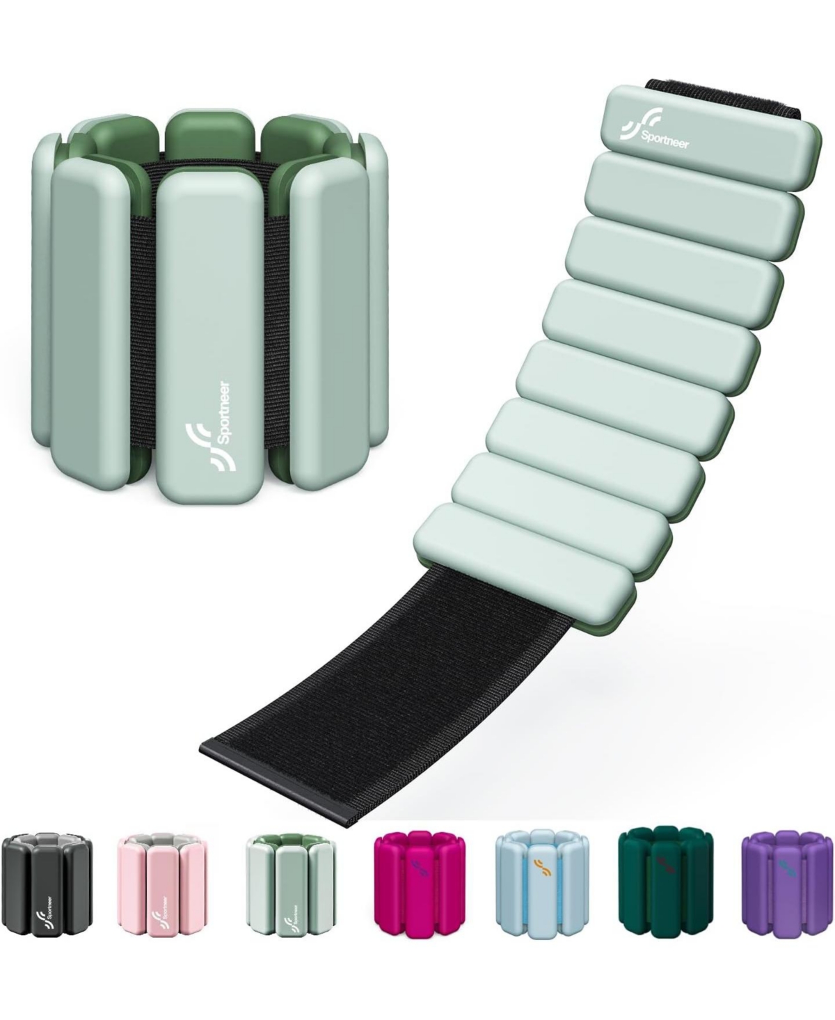 Click here for Sportneer Adjustable Wrist Ankle Weights for Women... prices