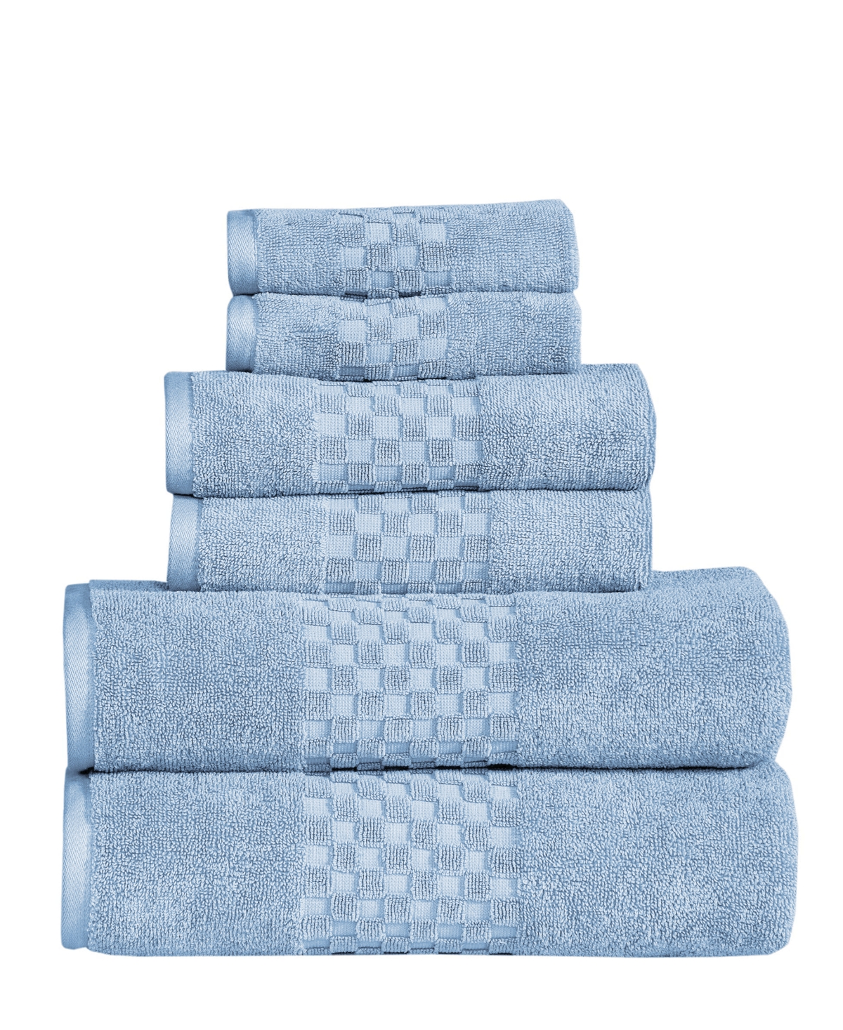 Click here for Feather & Stitch  Ny Luna 6-Pc. Bath Towel Set - S... prices