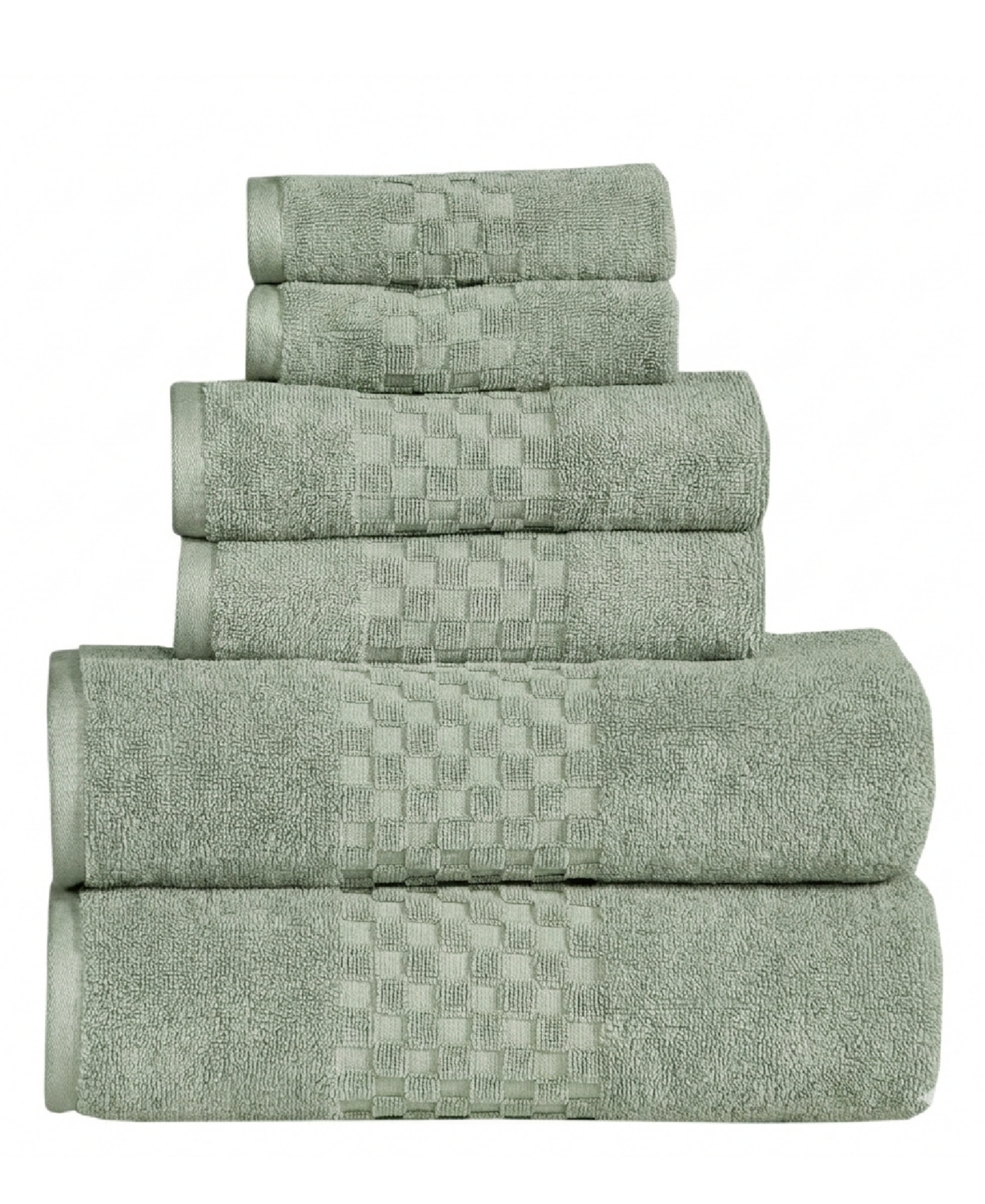 Click here for Feather & Stitch  Ny Luna 6-Pc. Bath Towel Set - S... prices