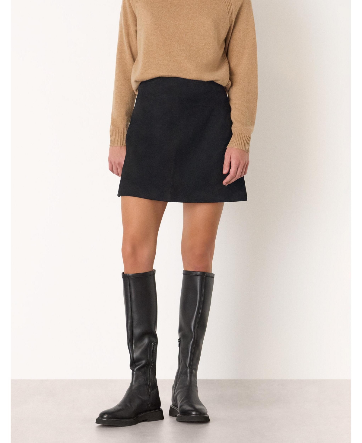 Click here for Whistles Womens Suede A Line Skirt prices