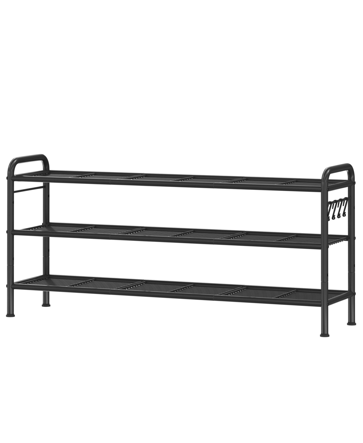 Click here for Homfan Metal Shoe Rack with Adjustable Flat or Til... prices