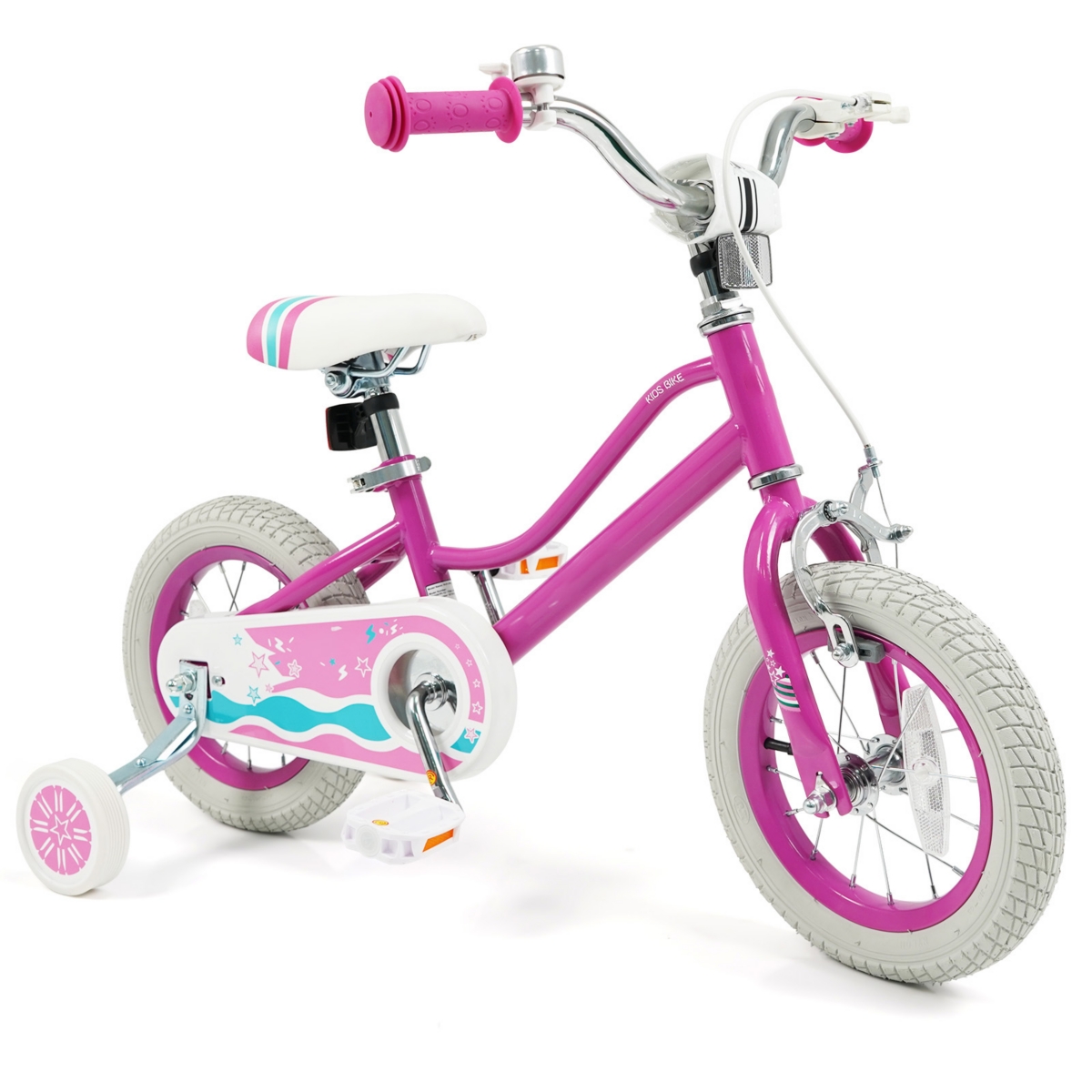 Click here for Slickblue Kids Bike Adjustable Handlebar with Star... prices