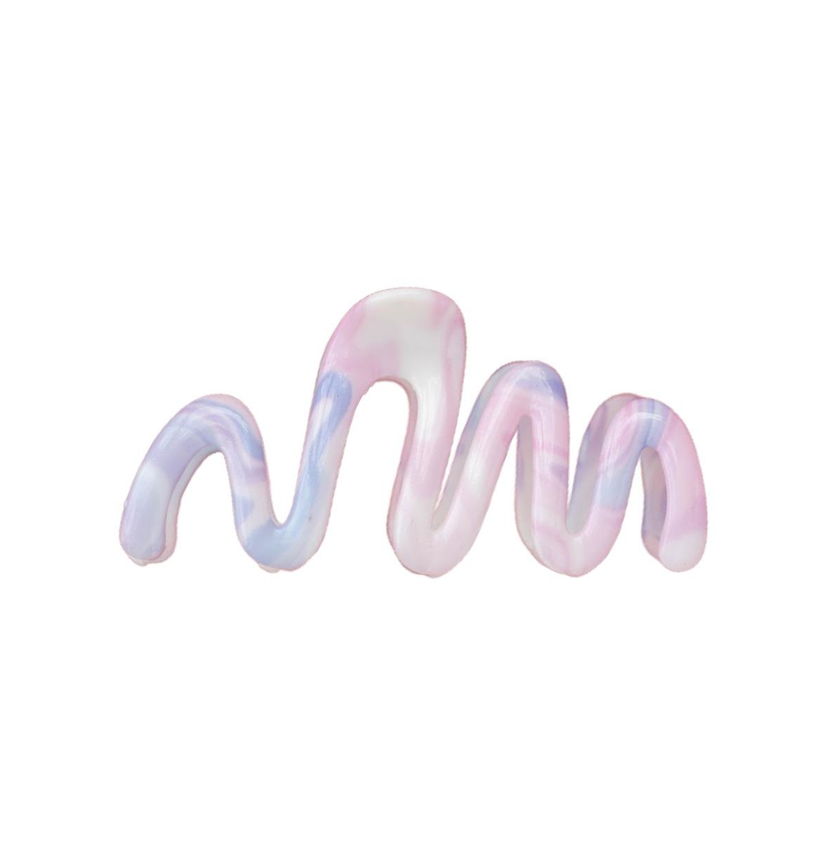 Click here for Headbands of Hope Womens Large Wavy Claw Clip - Pi... prices