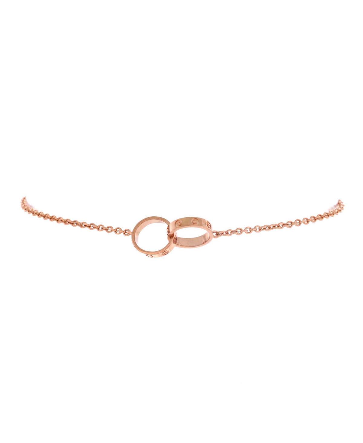 Click here for Pre-Owned Cartier Love Interlocking Bracelet - 18k... prices