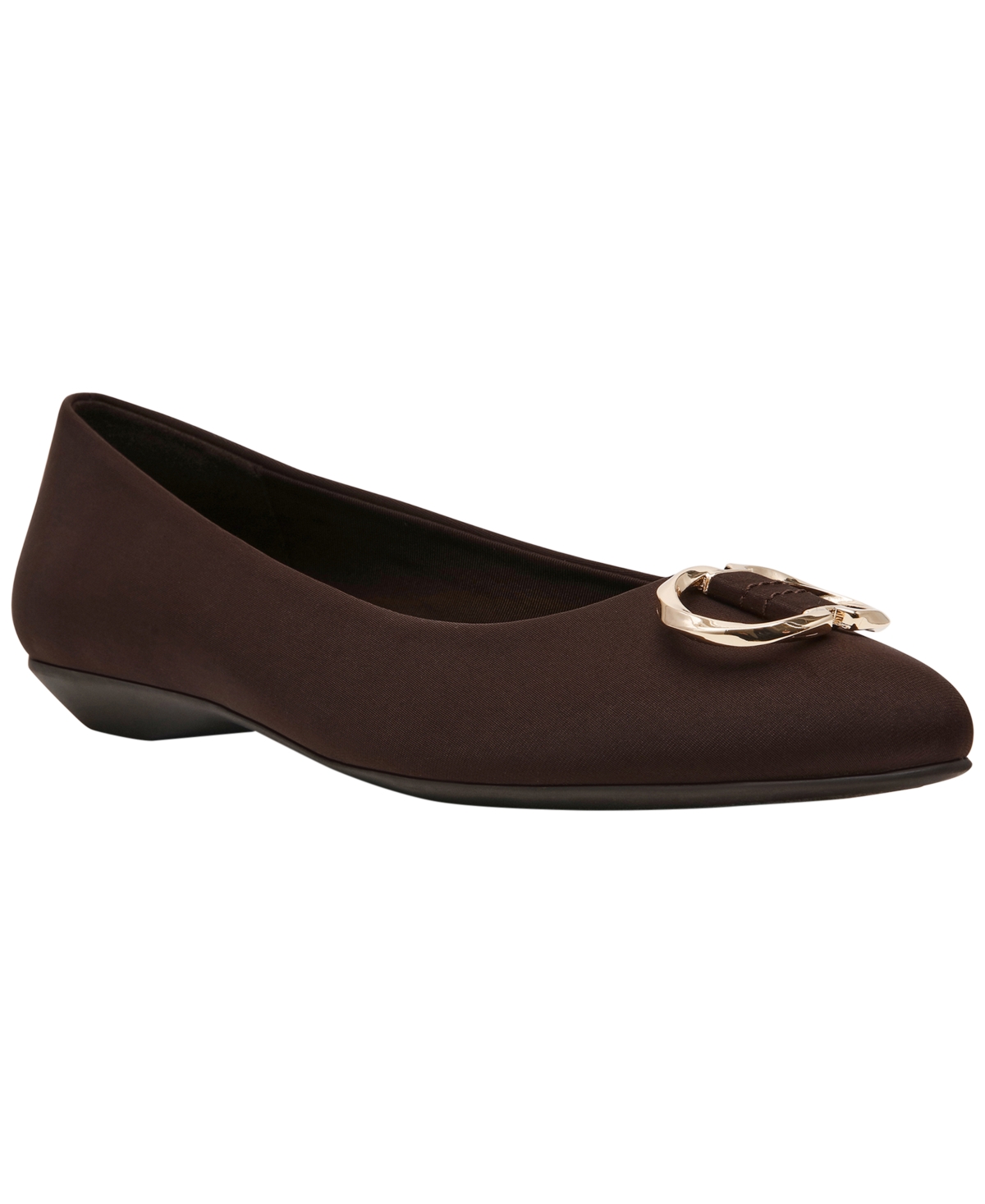 Click here for Anne Klein Womens Oswego Slip-On Flats - Chocolate prices