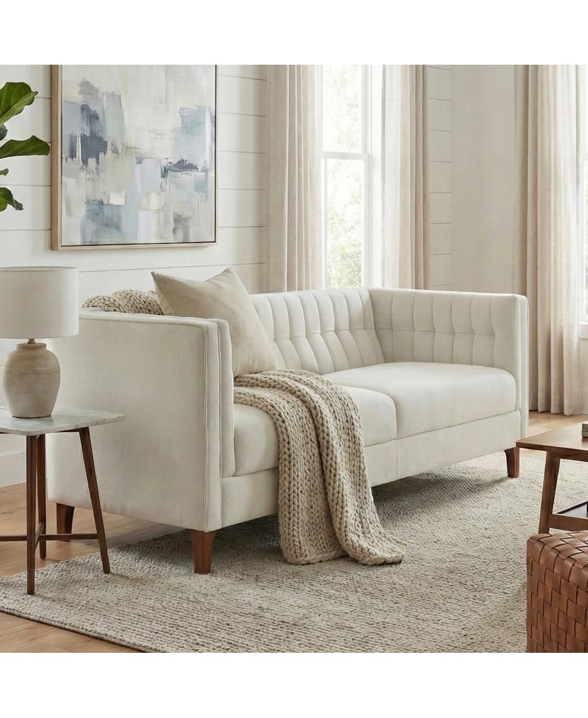 Click here for Streamdale Furniture 76 3-Seater Sofa with Curved... prices