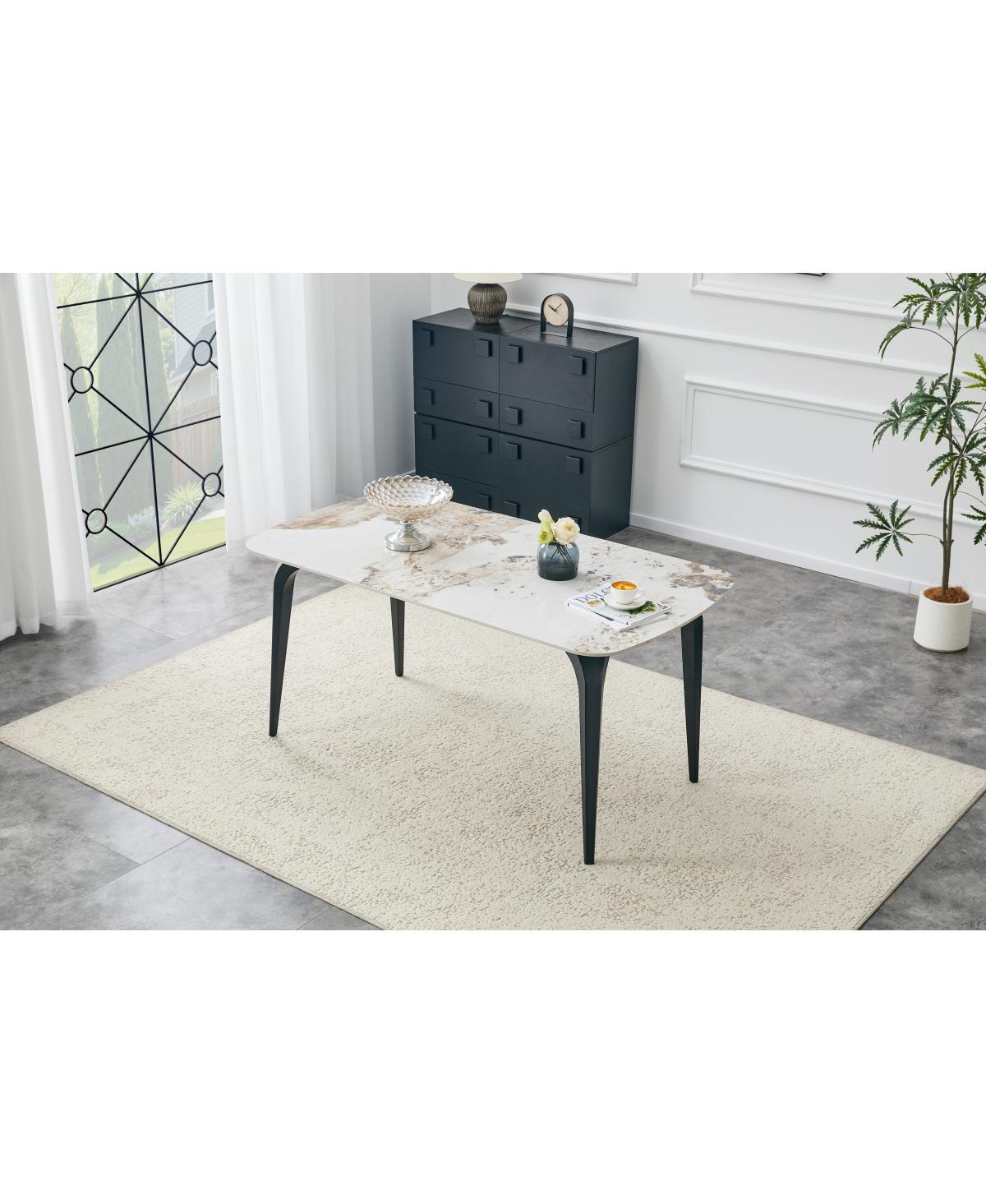 Click here for Streamdale Furniture Sintered Stone Dining Table... prices