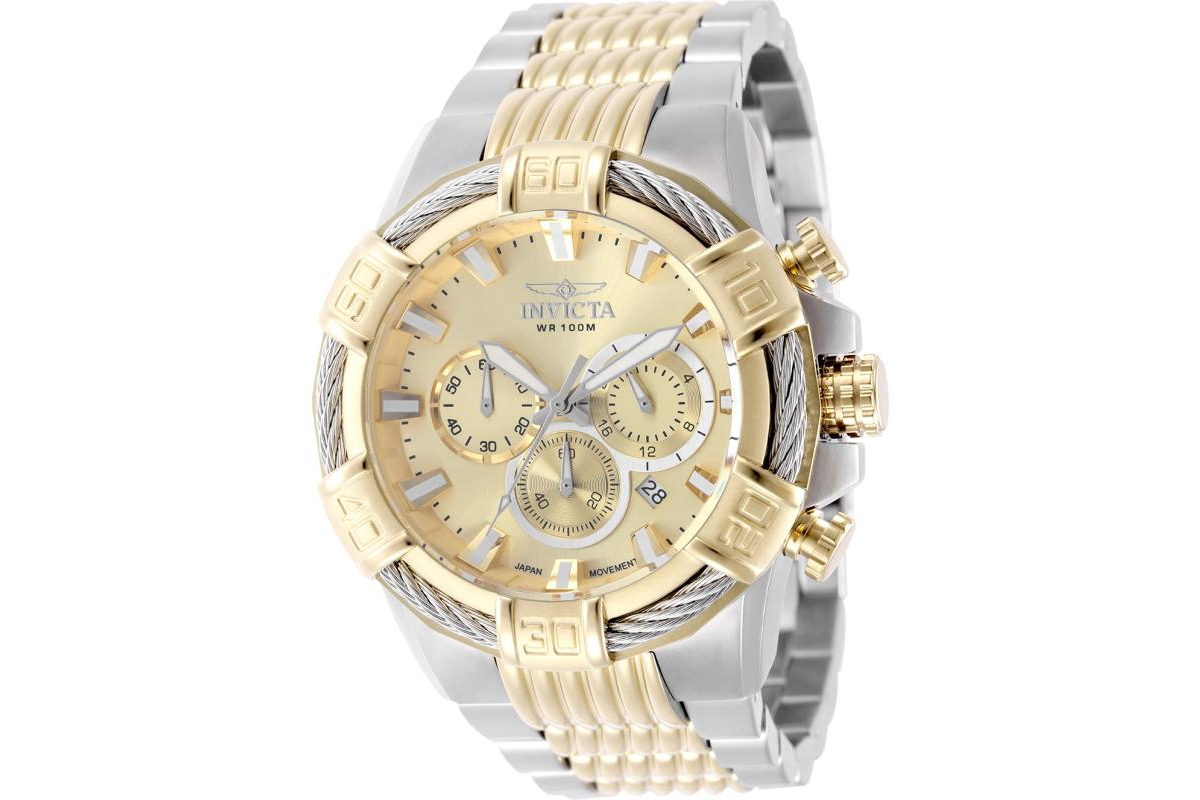 Click here for Invicta Mens 49902 Bolt Quartz VD53 Brass Dial Wat... prices